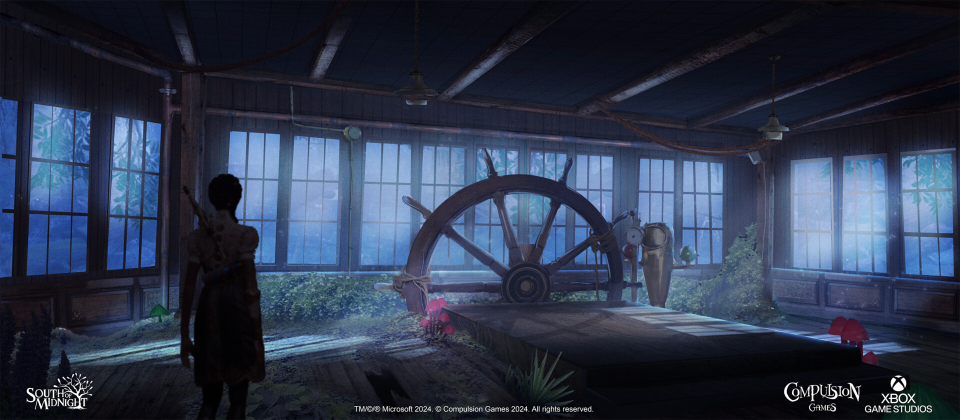 Lucy Zini - South of Midnight - The Abysmal Swamp Concept Art