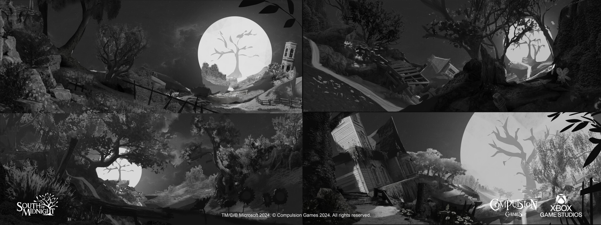 Lucy Zini - South of Midnight - Chase Sequence Concept Art