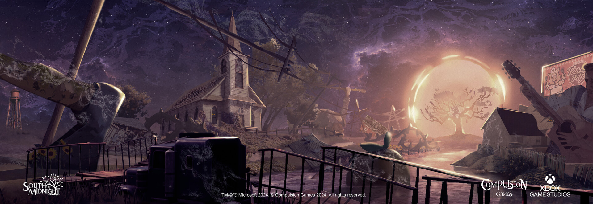 Lucy Zini - South of Midnight - Chase Sequence Concept Art