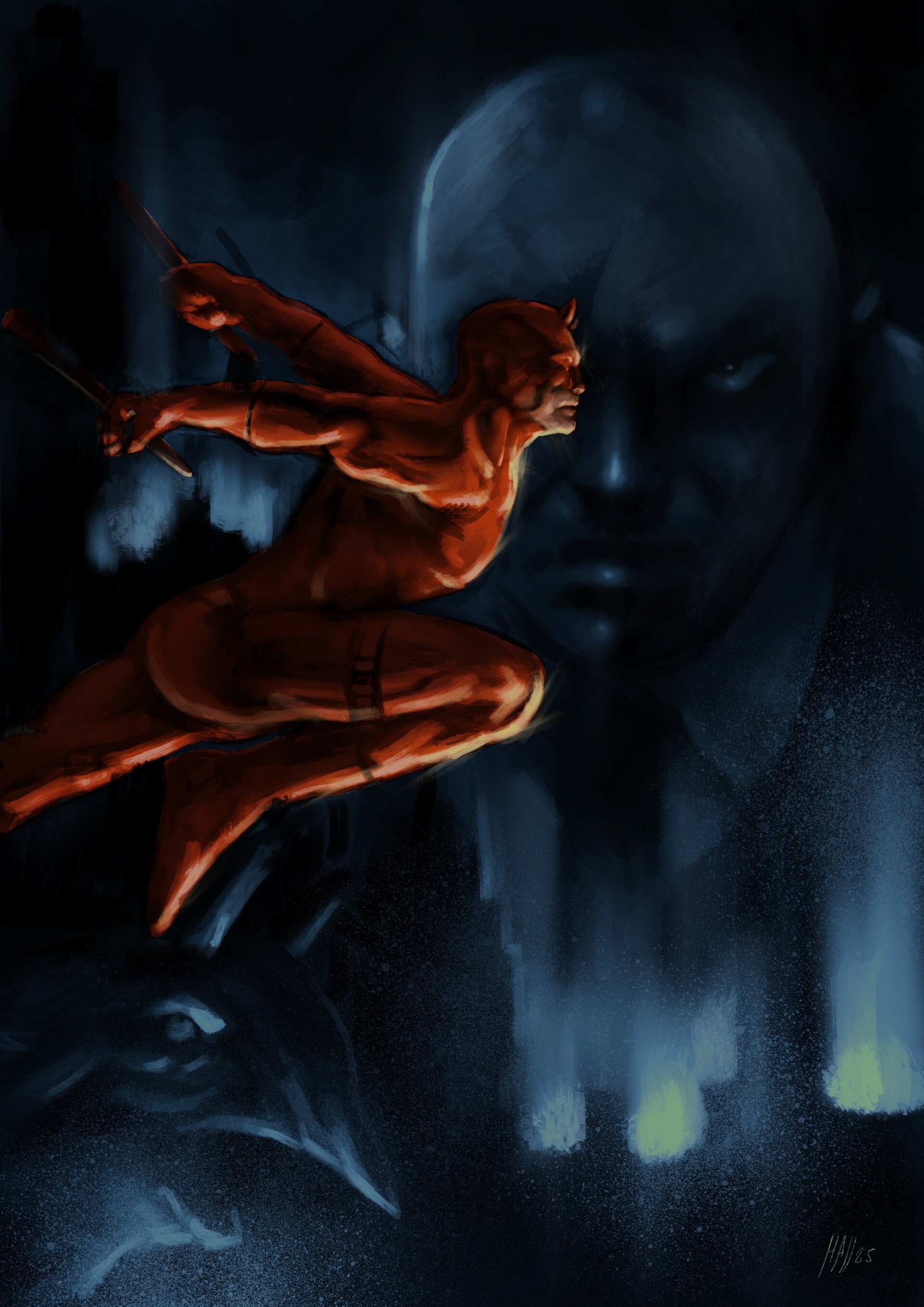 ArtStation - The Devil of Hells Kitchen