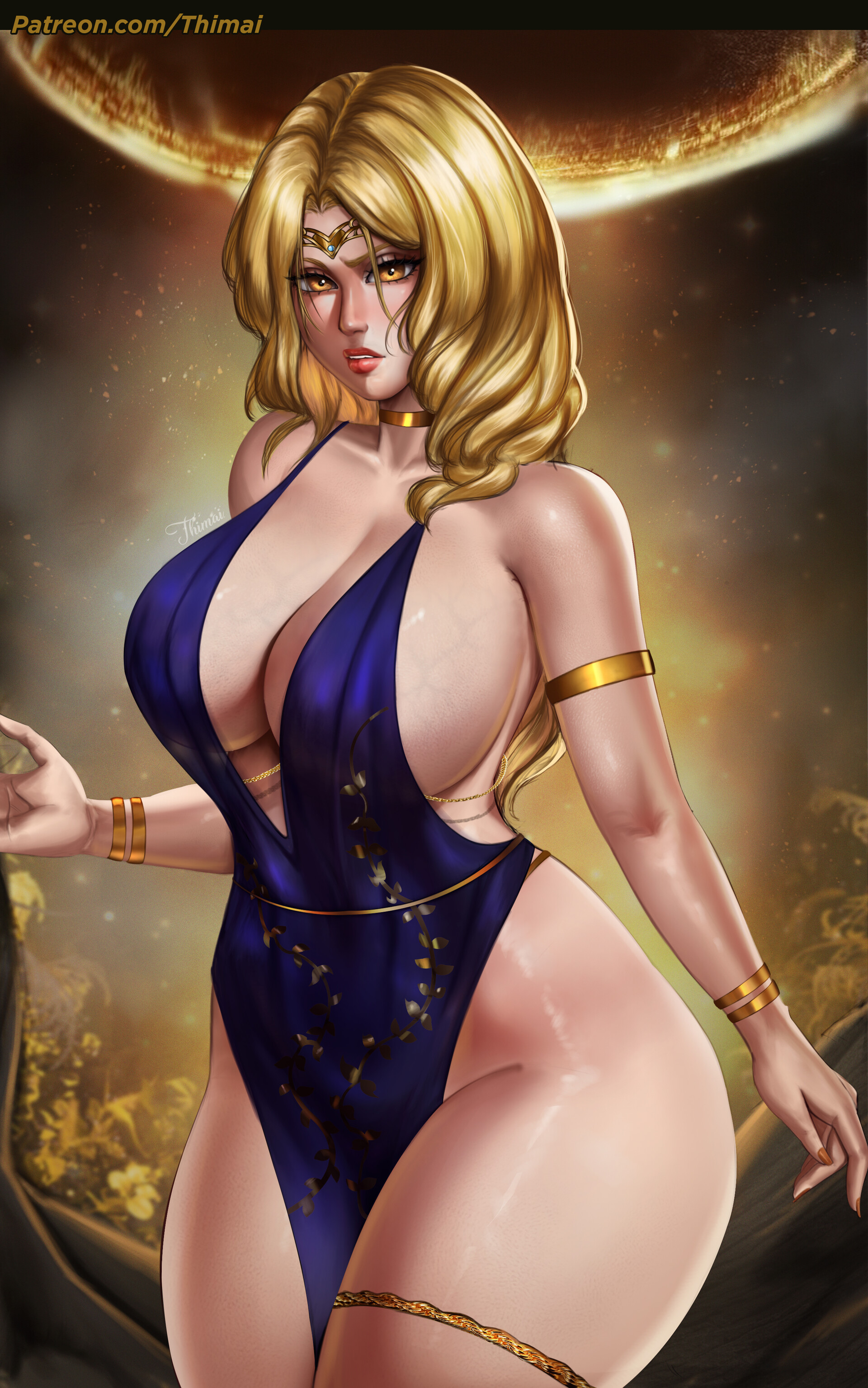 ArtStation - Queen Marika - Elden Ring