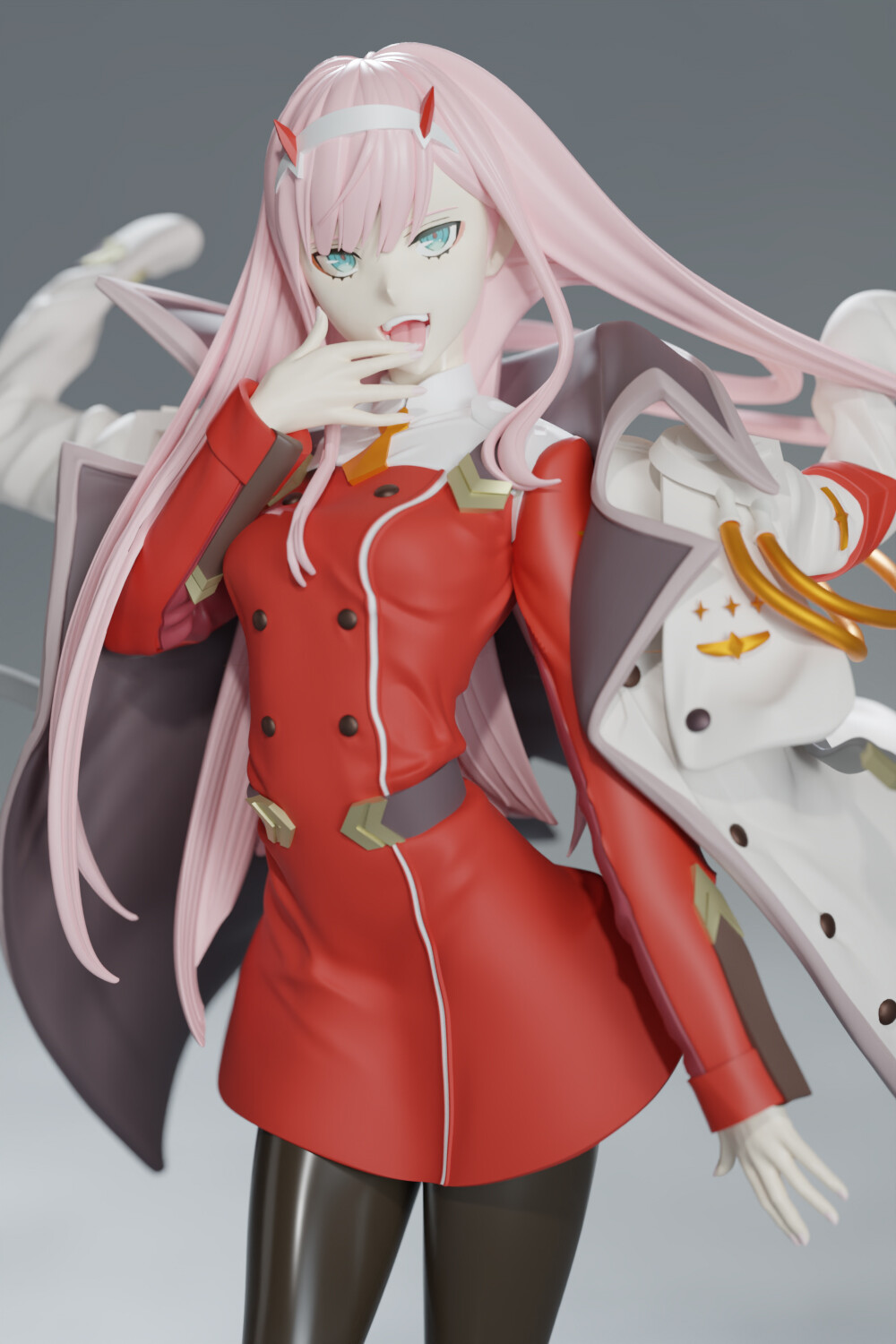 ArtStation - DARLING in the FRANXX Zero Two