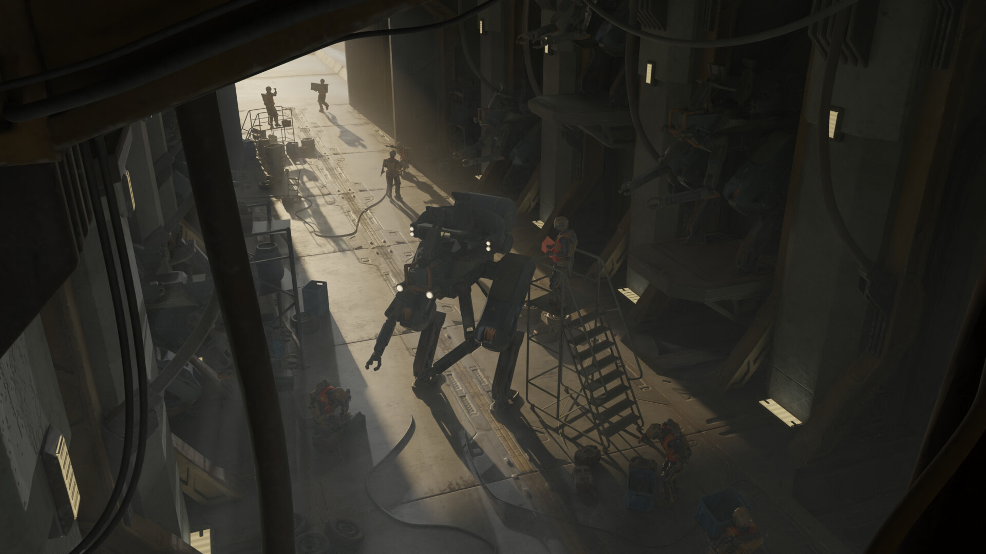 ArtStation - Mech Station