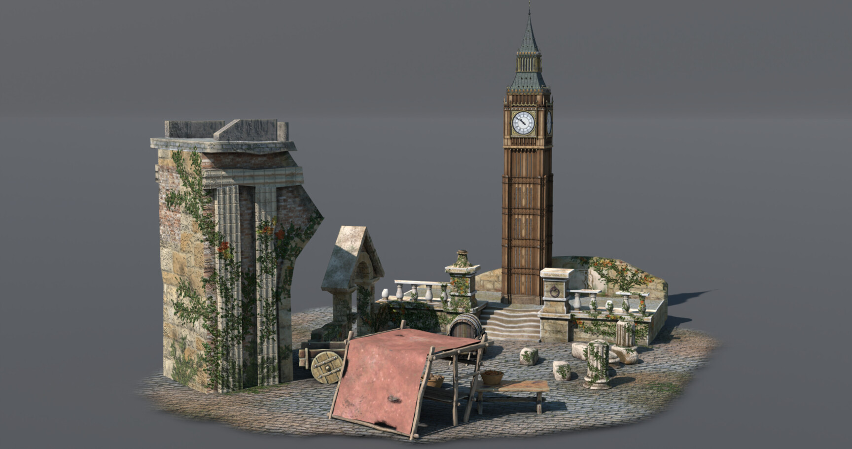 ArtStation - Big Ben Clock Tower