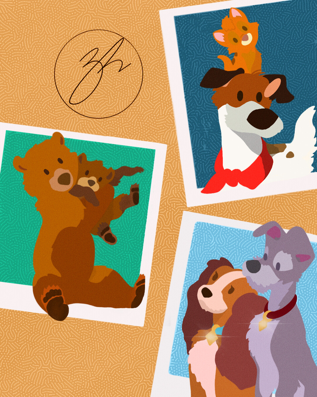 ArtStation - Disney Friends