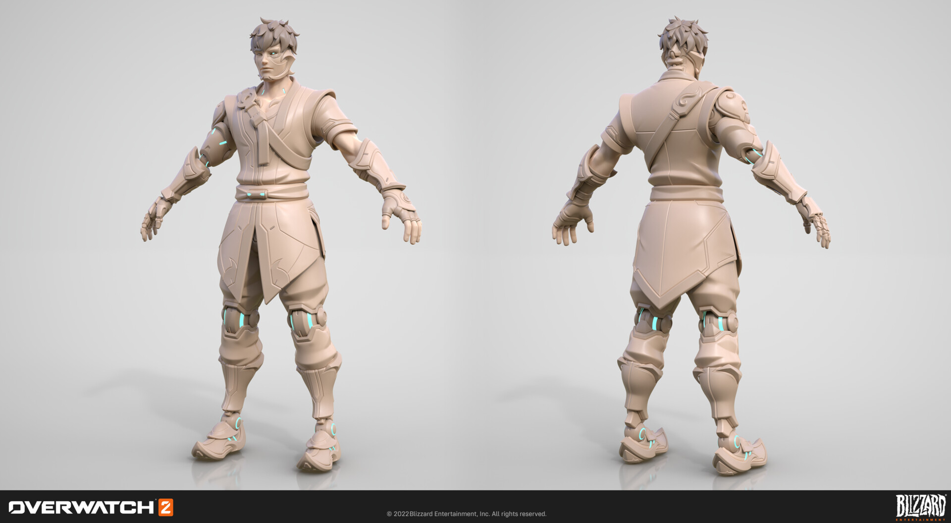 RABCAT GAME ART - OVERWATCH 2 - Genji 'Zuko'