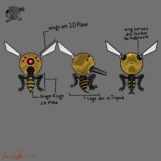 ArtStation - Shadow Badger | Enemies