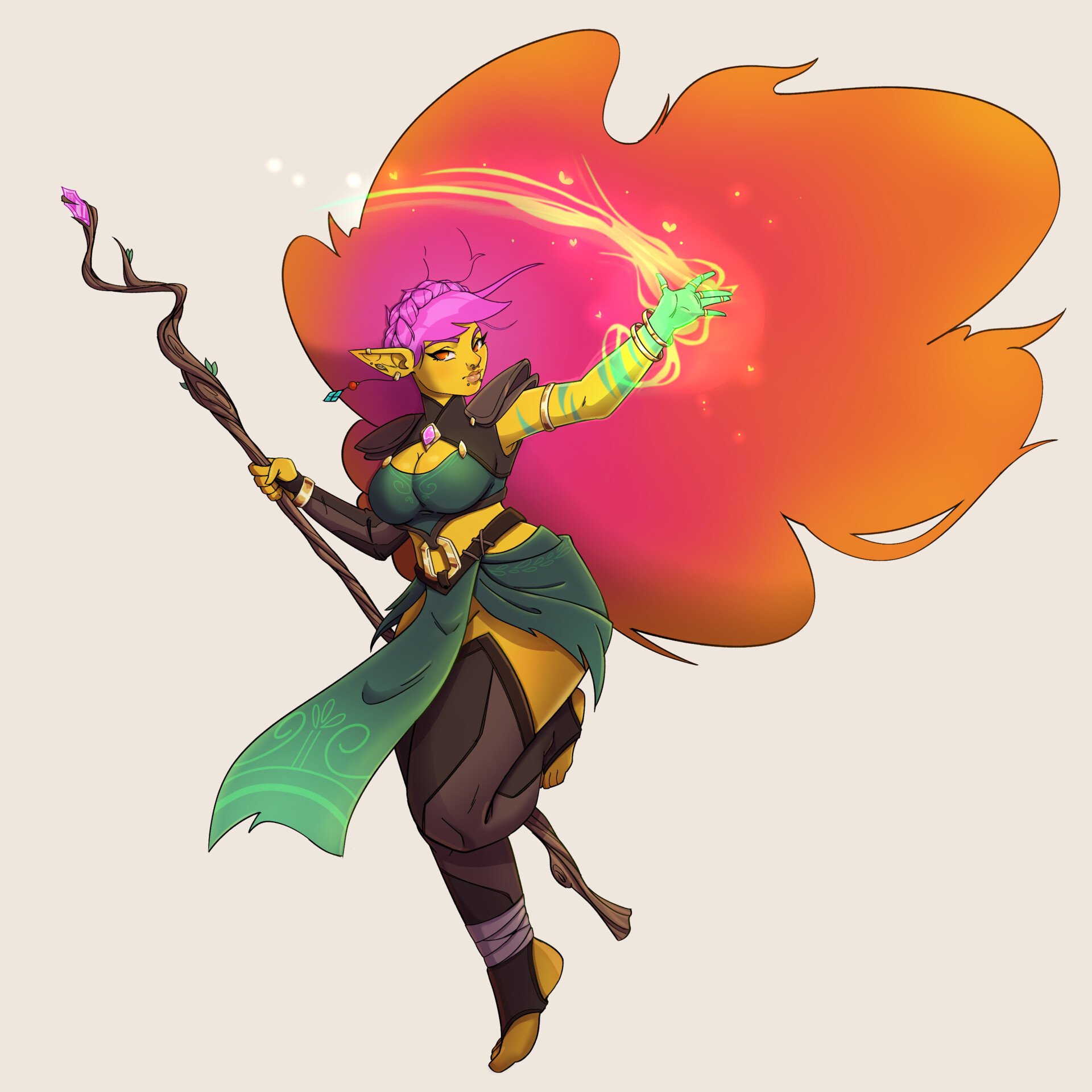 ArtStation - Druid (Commission DnD)