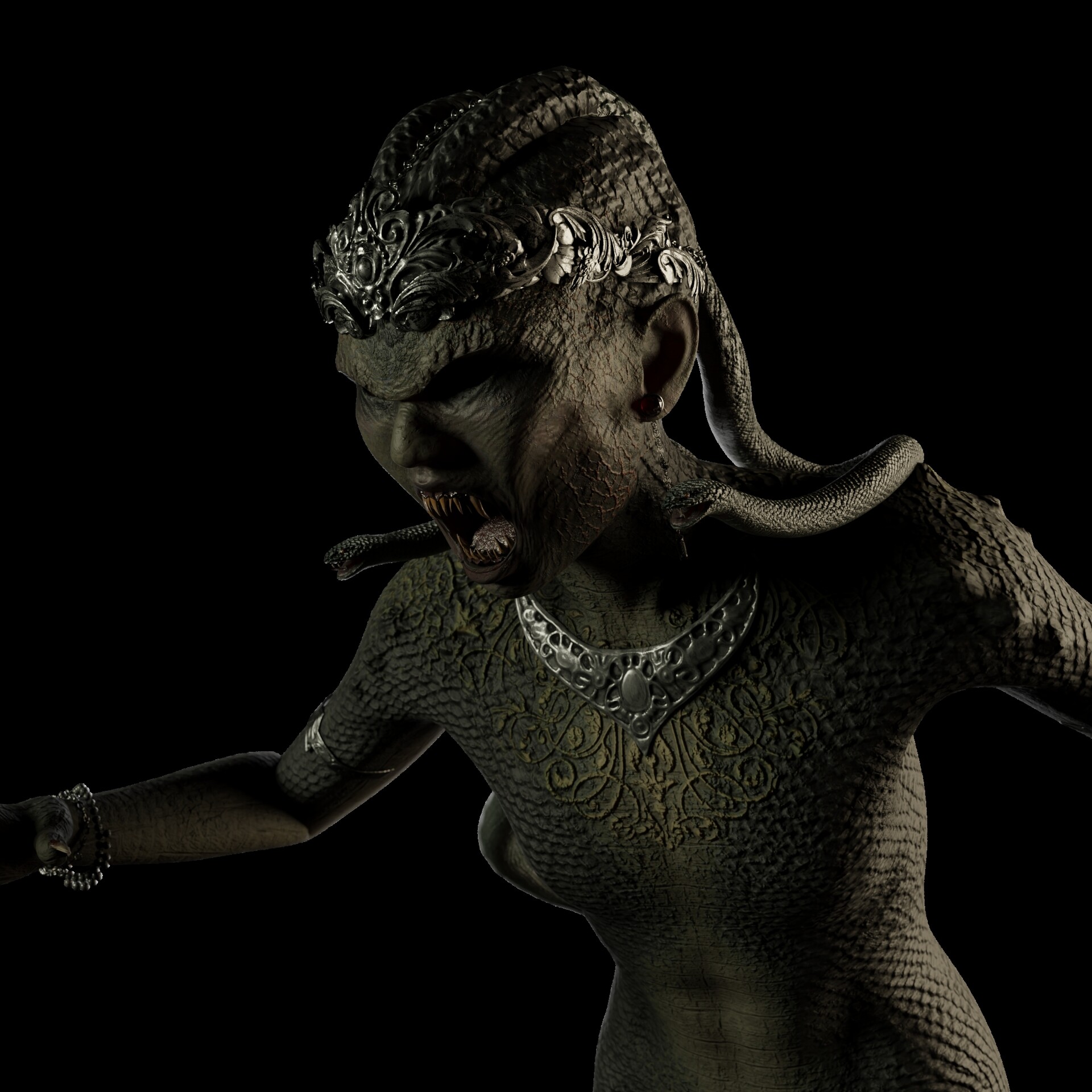humanoid snake