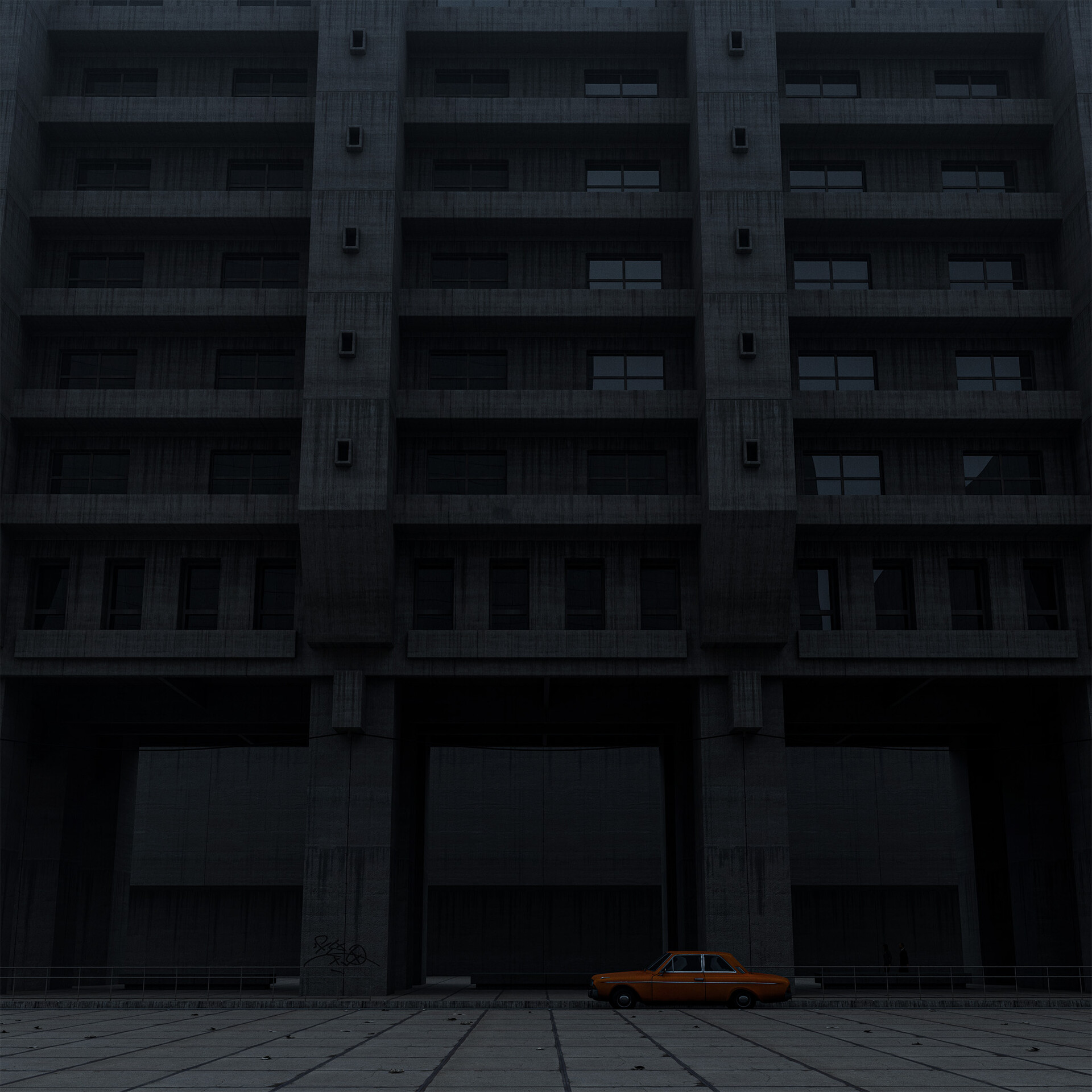 ArtStation - Perdition City - Apartment Towers