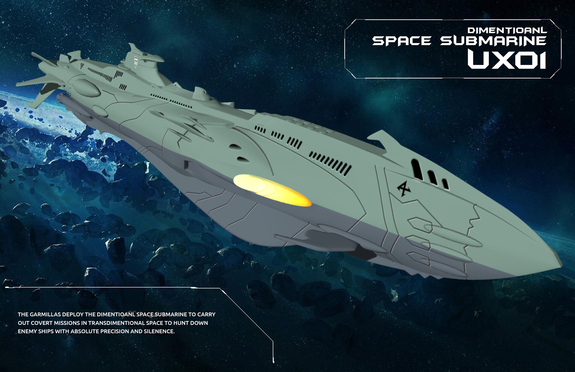 Chad Divine - Dimensional Submarine Space Battleship Yamato 2199