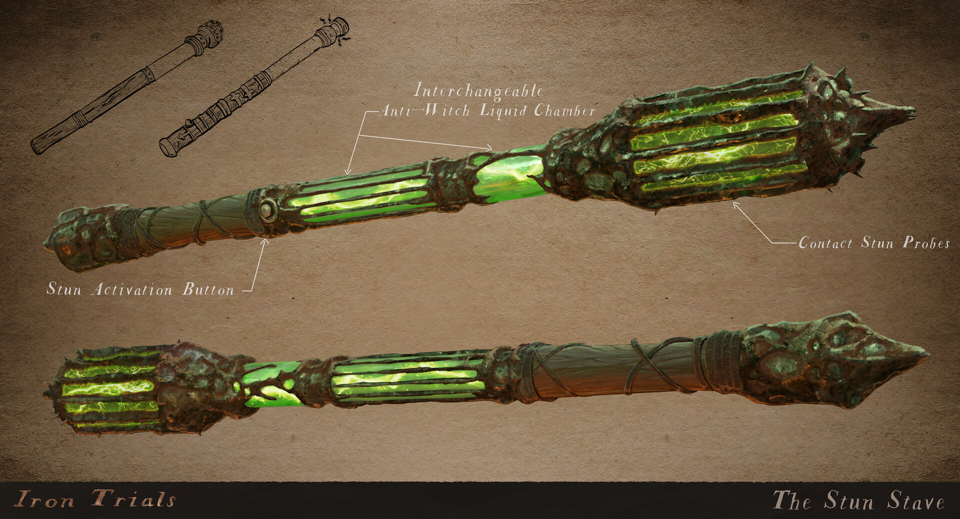 Asher Sobek Israel - Iron Trials - Witch Hunter Dwelling