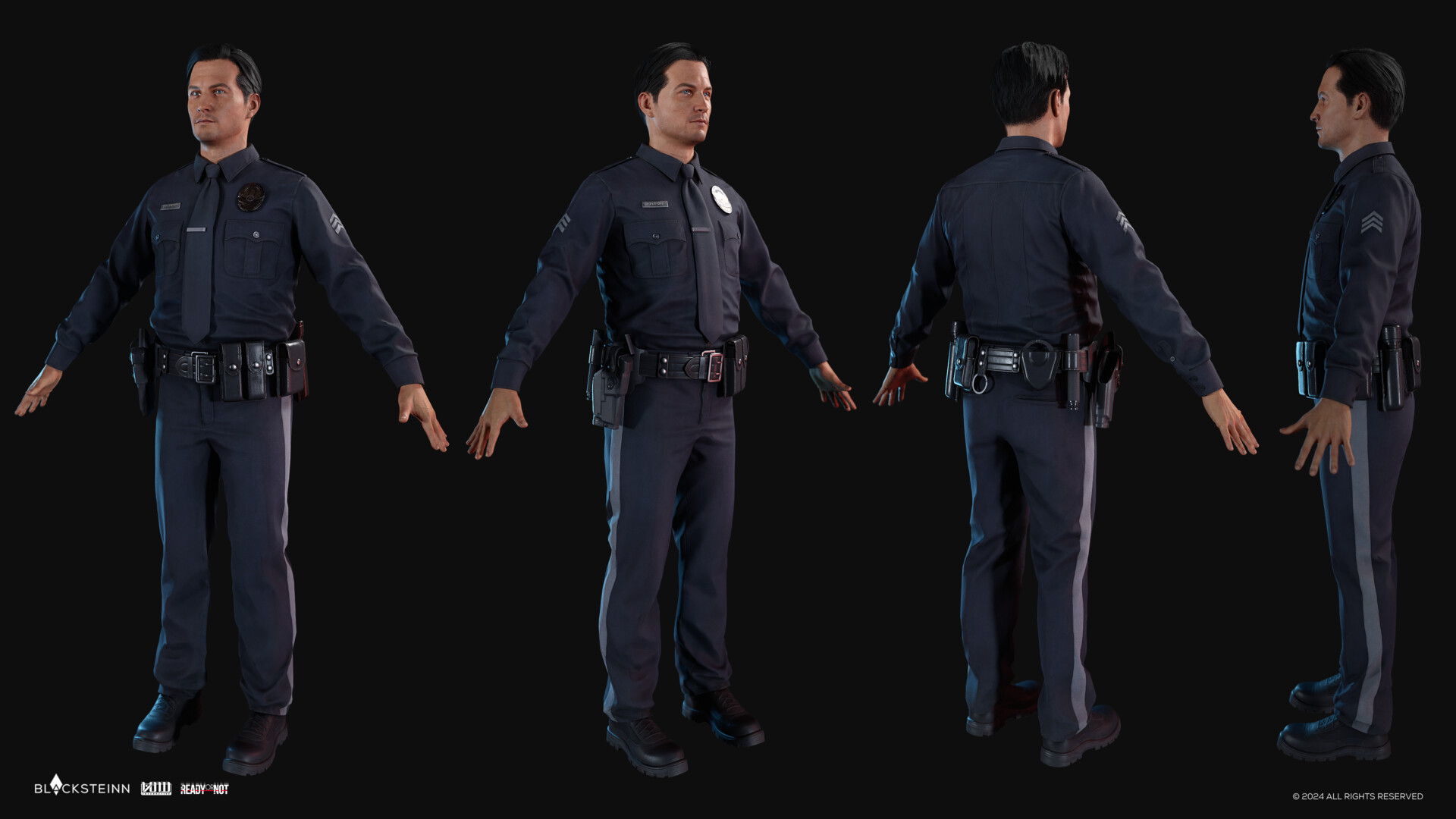 Blacksteinn - Police | Character 3D art