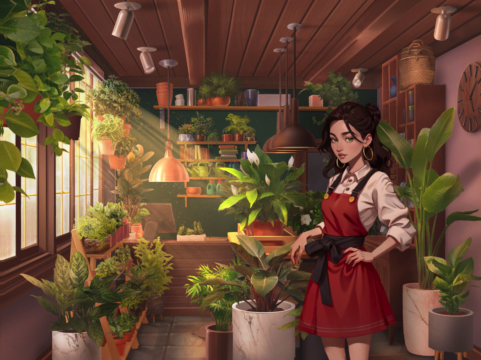 ArtStation - Flower shop