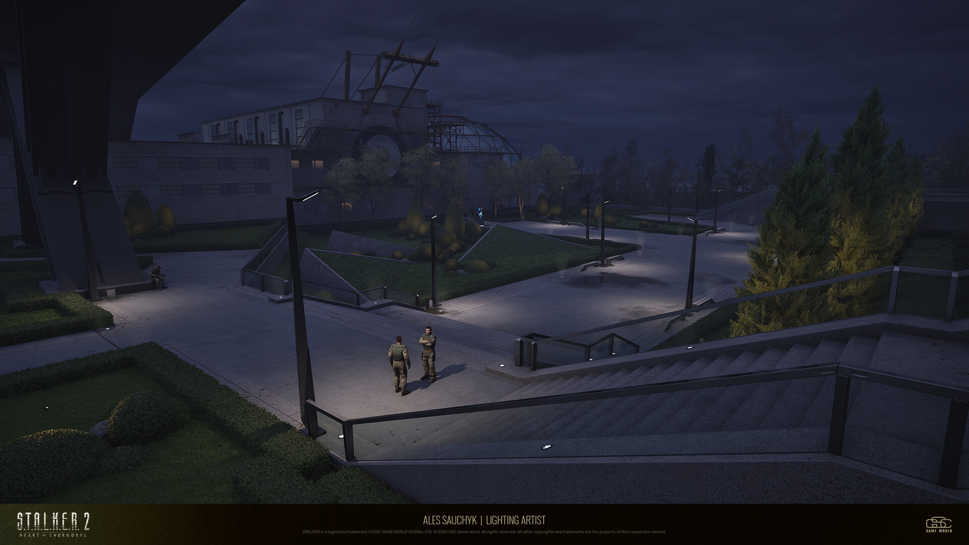 Ales Sauchyk - SIRCAA outdoor lighting (S.T.A.L.K.E.R. 2: Heart of ...