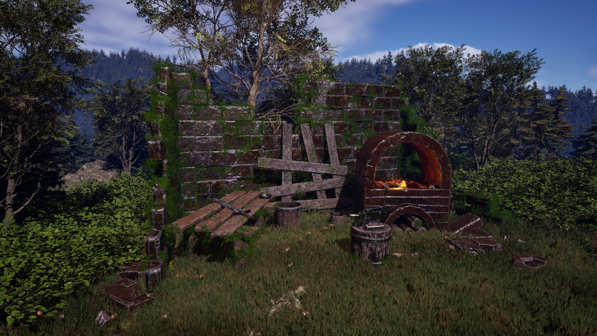 ArtStation - Abandoned forge