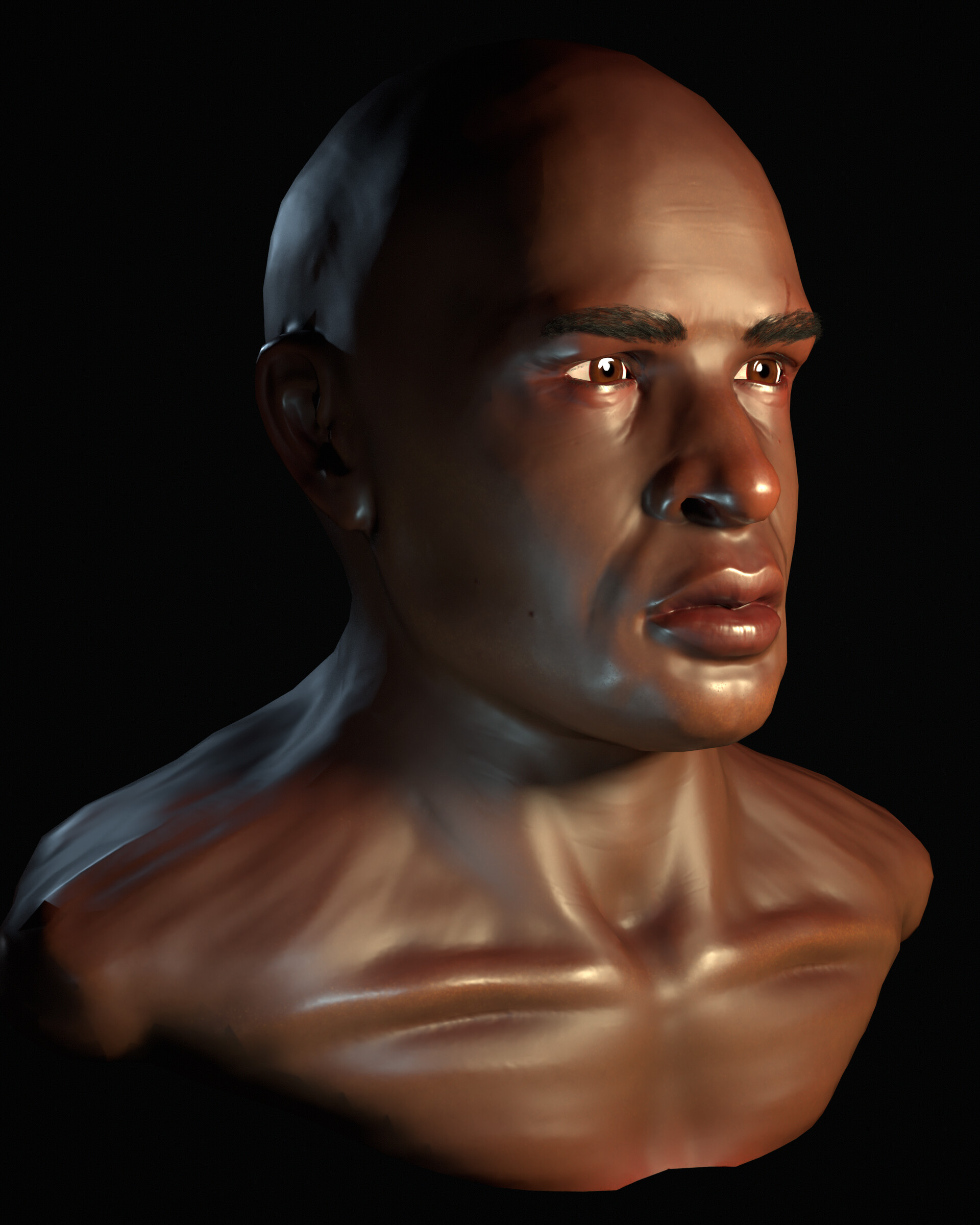 ArtStation - Semi-realistic head