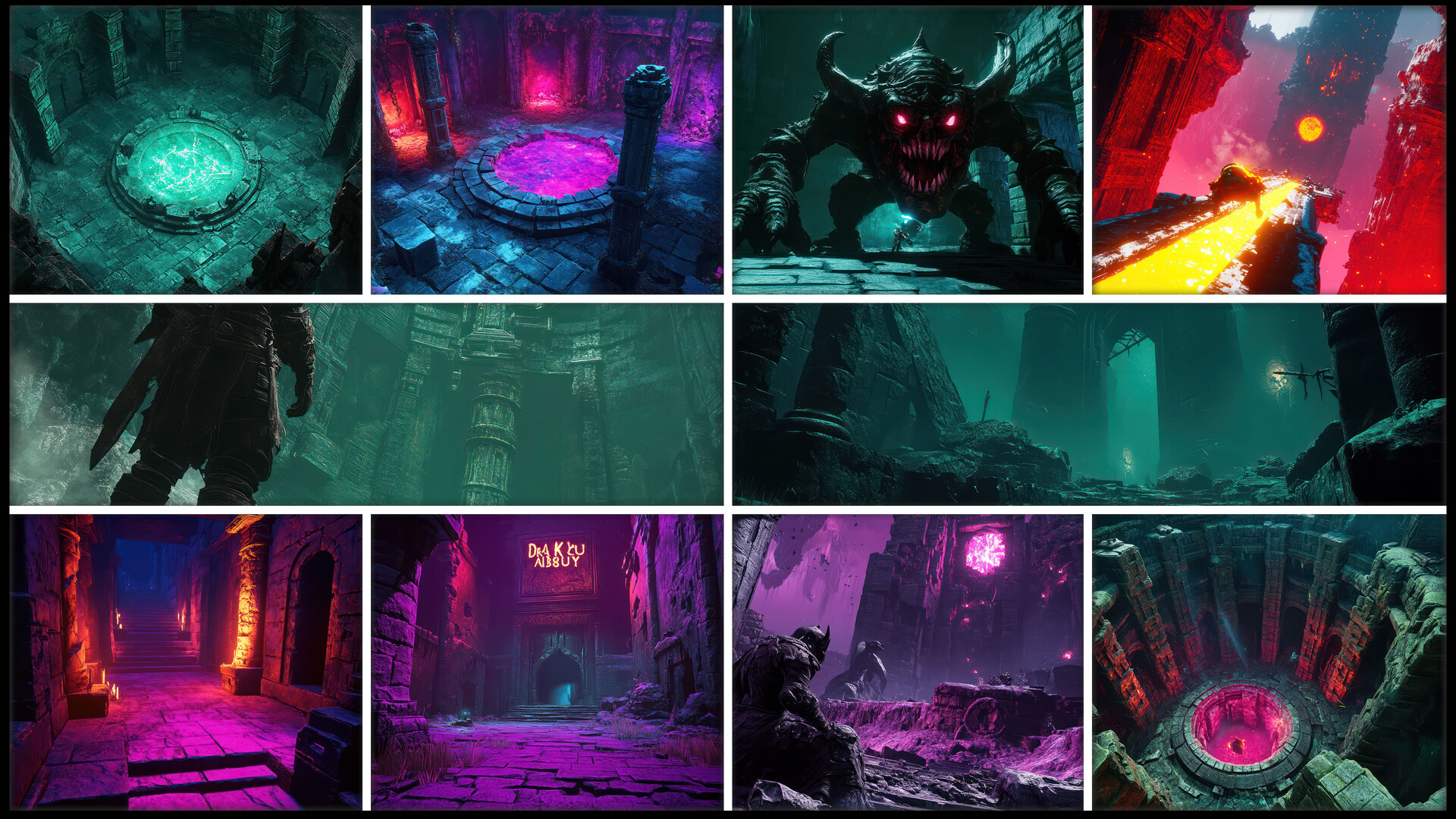 Ferial Concept - 🔹260 Dark Abyss - Environment Concept Reference Image ...