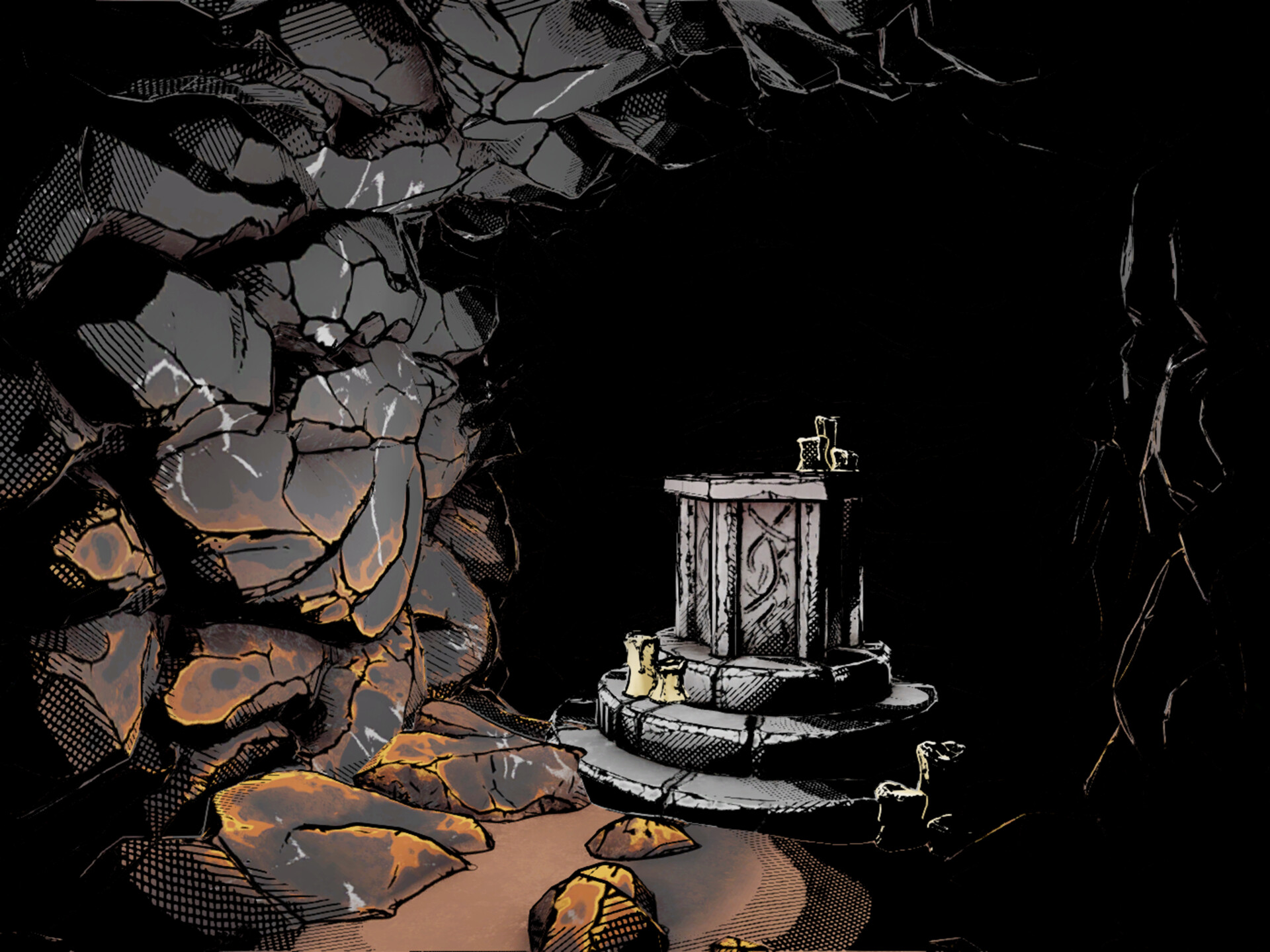 ArtStation - Stylized Mine