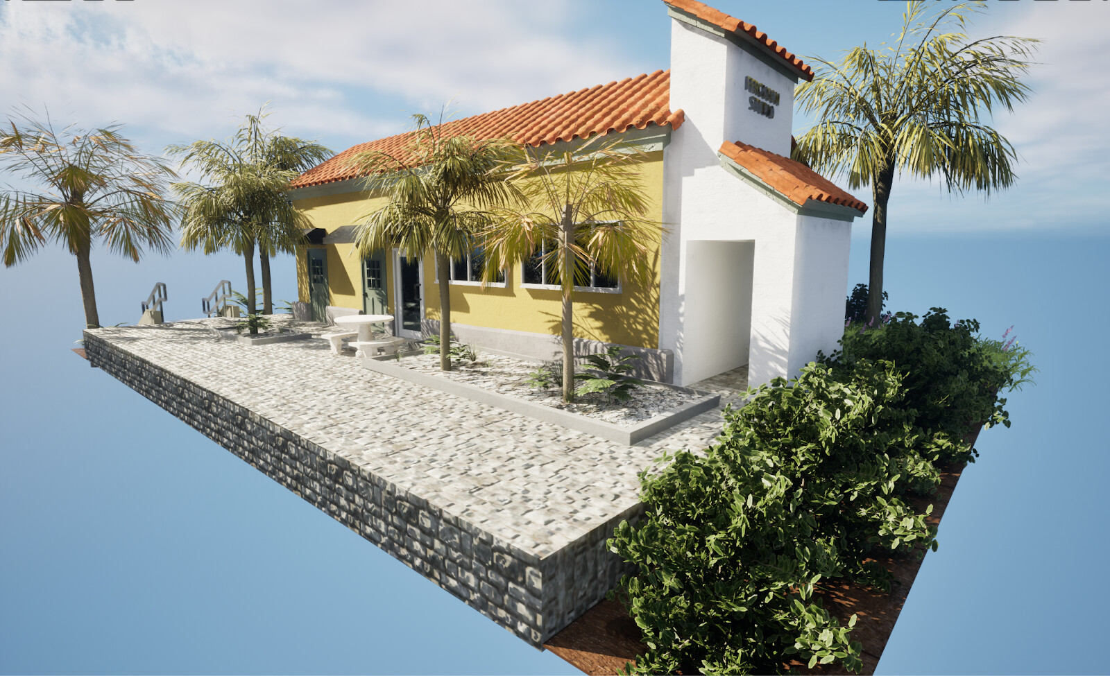 ArtStation - Campus 3D modeling