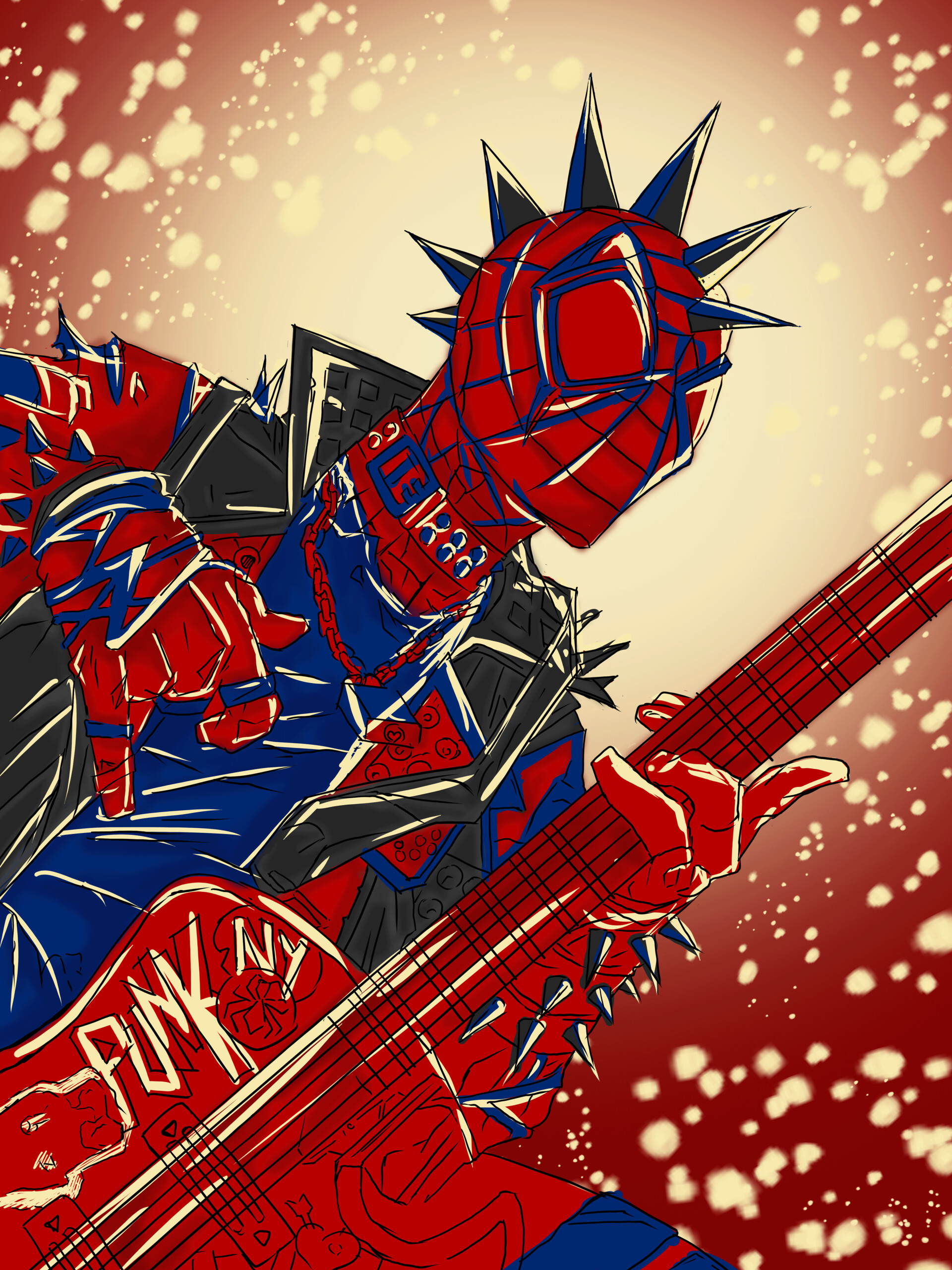 ArtStation - Funky Spiderman