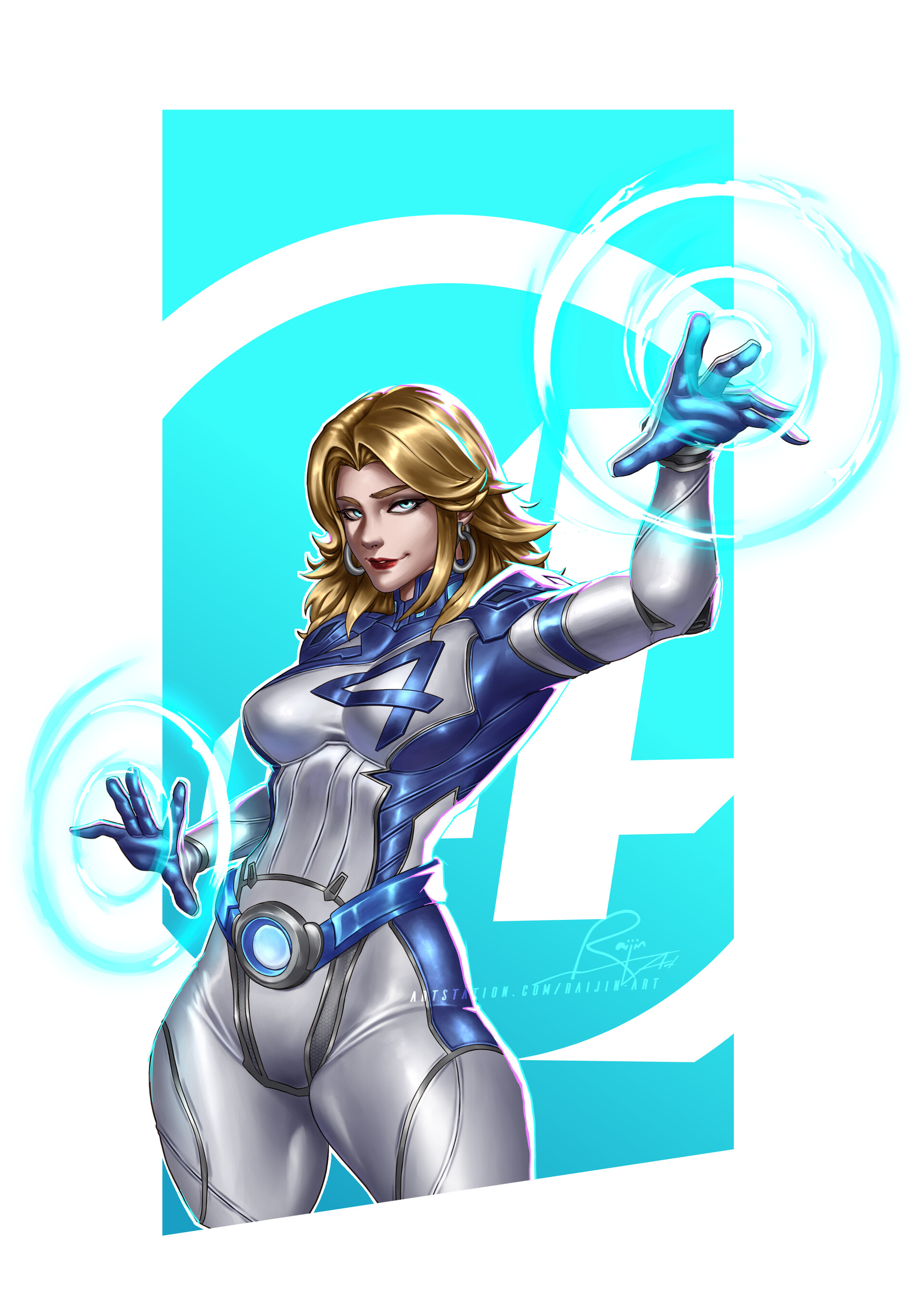 ArtStation - Marvel Rivals Sue Storm - Invisible woman