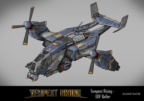 ArtStation - Tempest Rising - GDF Queller