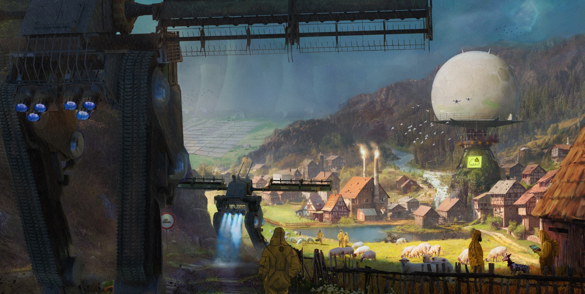 ArtStation - Nuclear Village