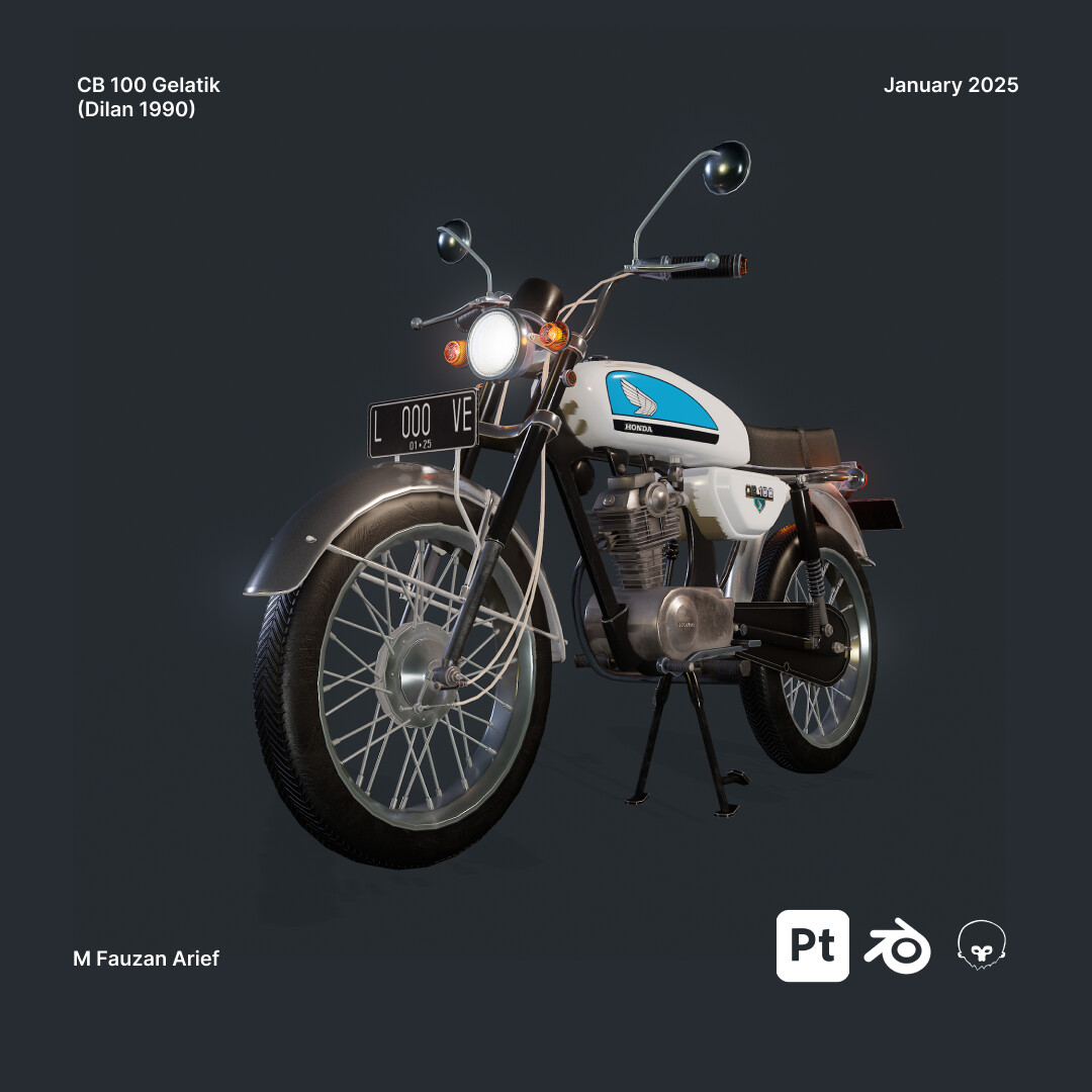 ArtStation - CB 100 K2 1972