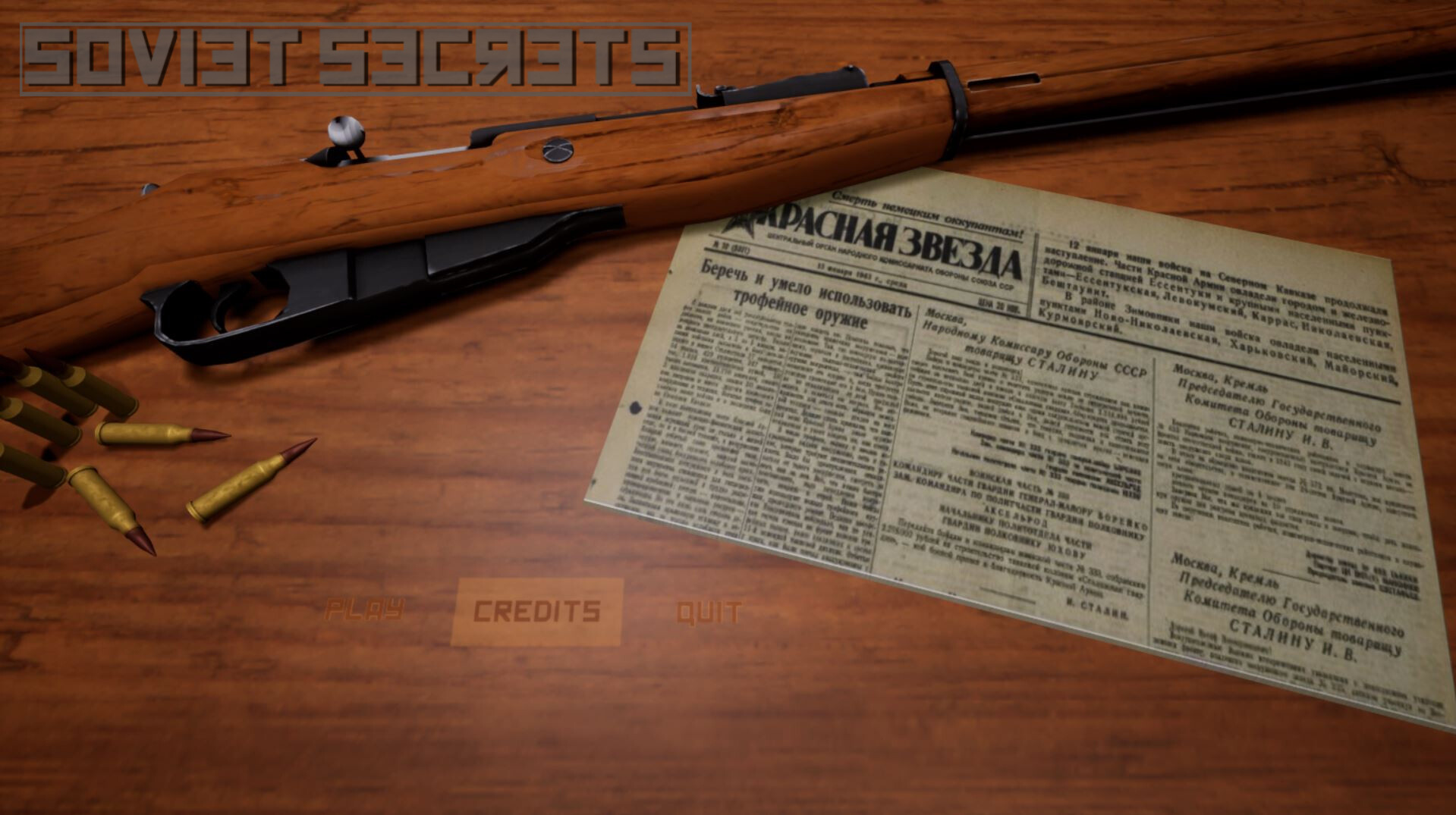 ArtStation - Soviet Secrets (Bunker Escape Room Game)