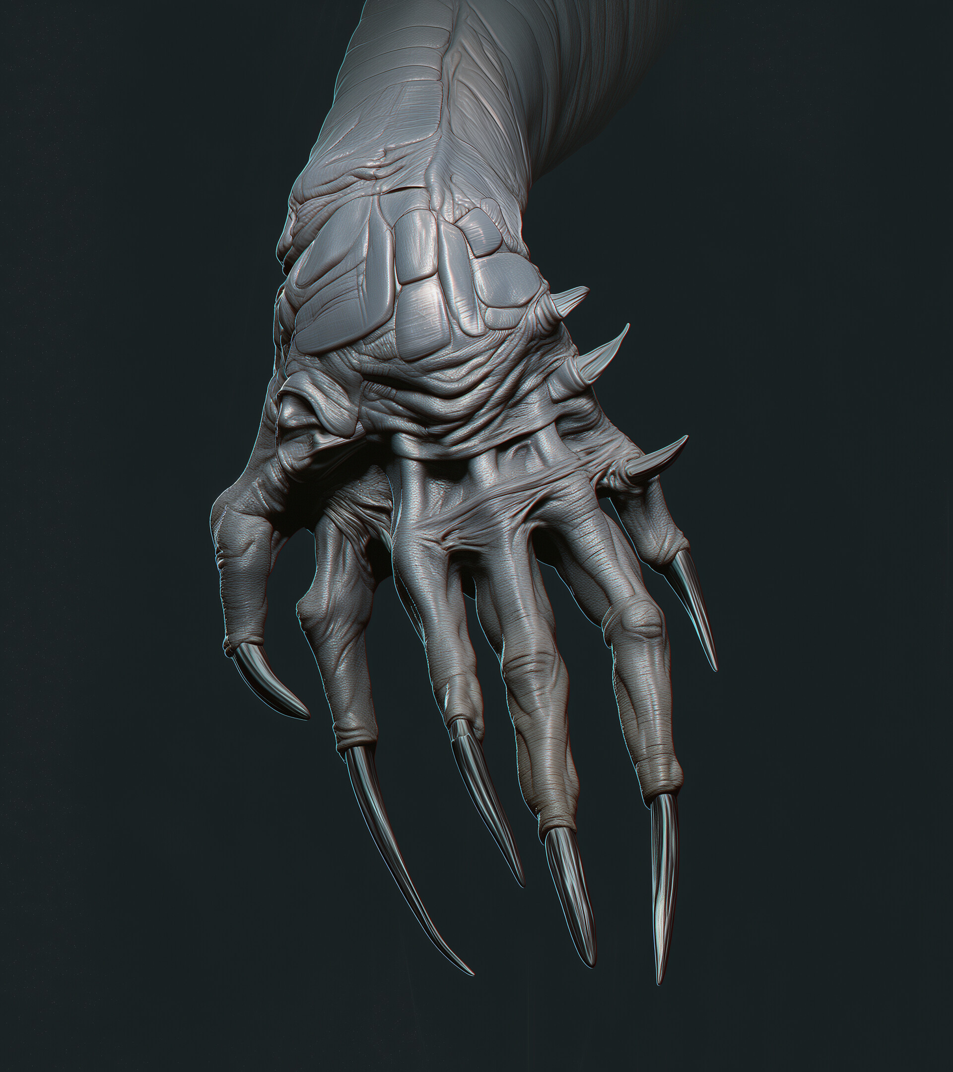 ArtStation - Alien hands