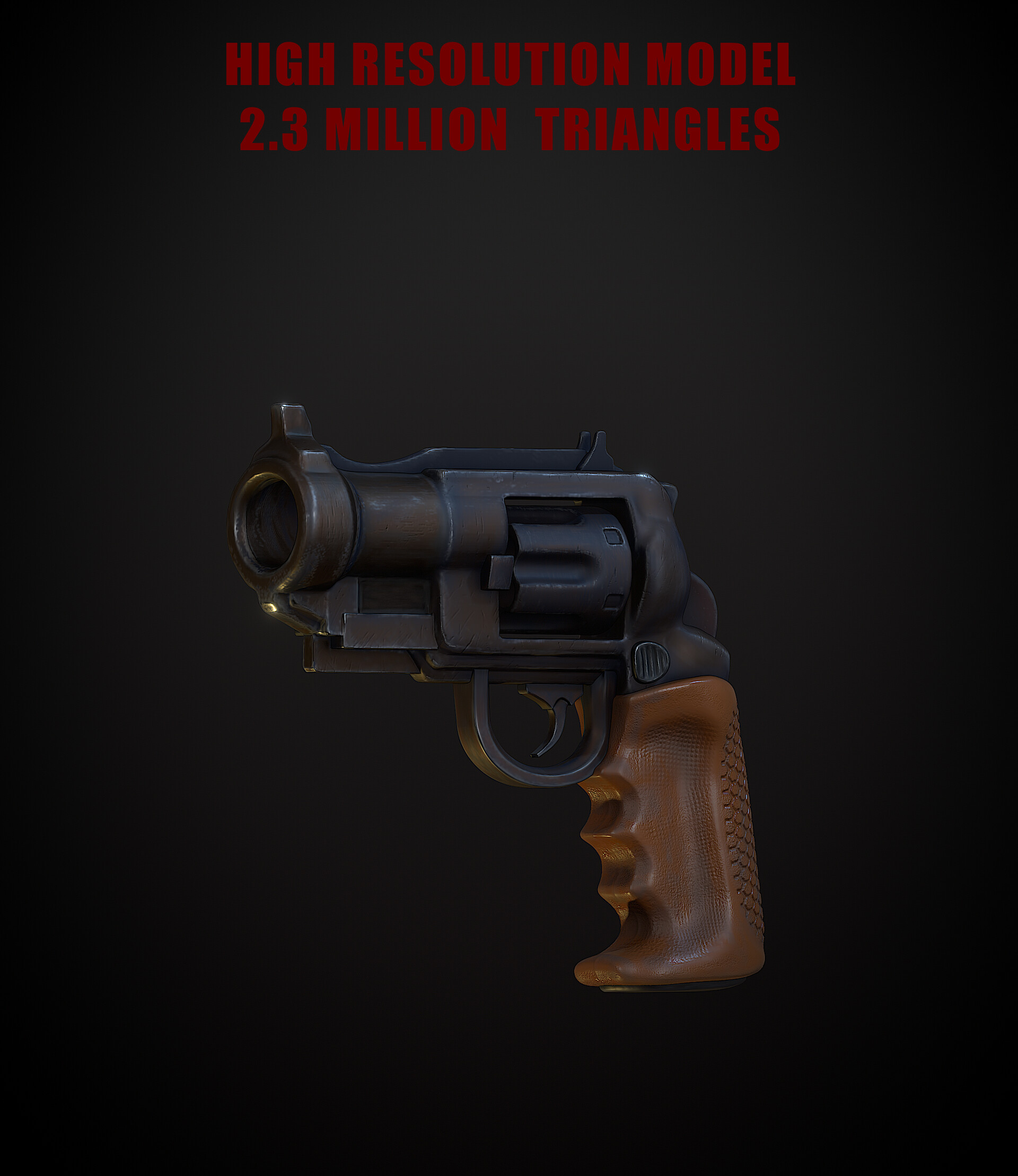 colin merrick portfolio - Stylized Snub Gun