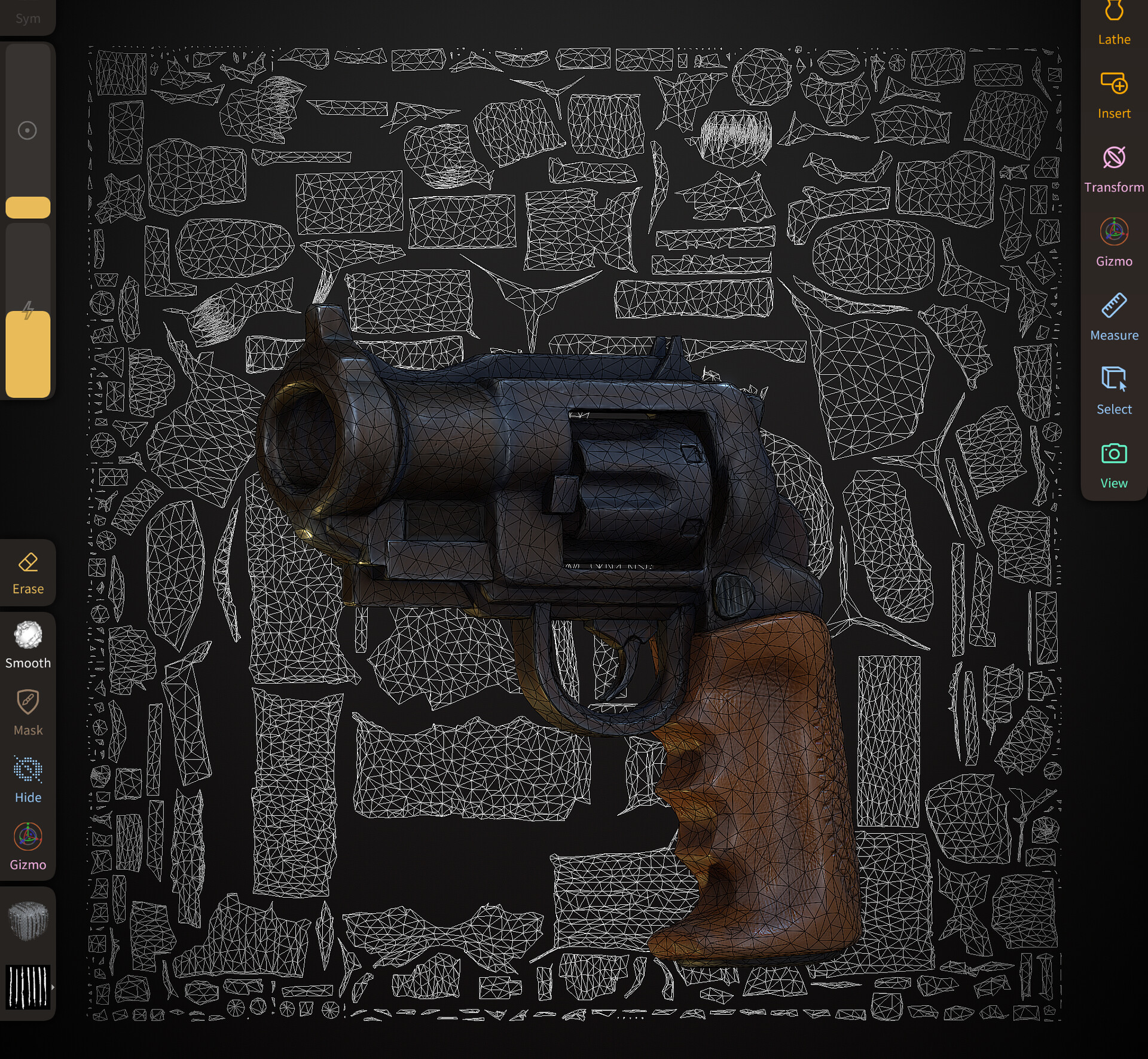 colin merrick portfolio - Stylized Snub Gun