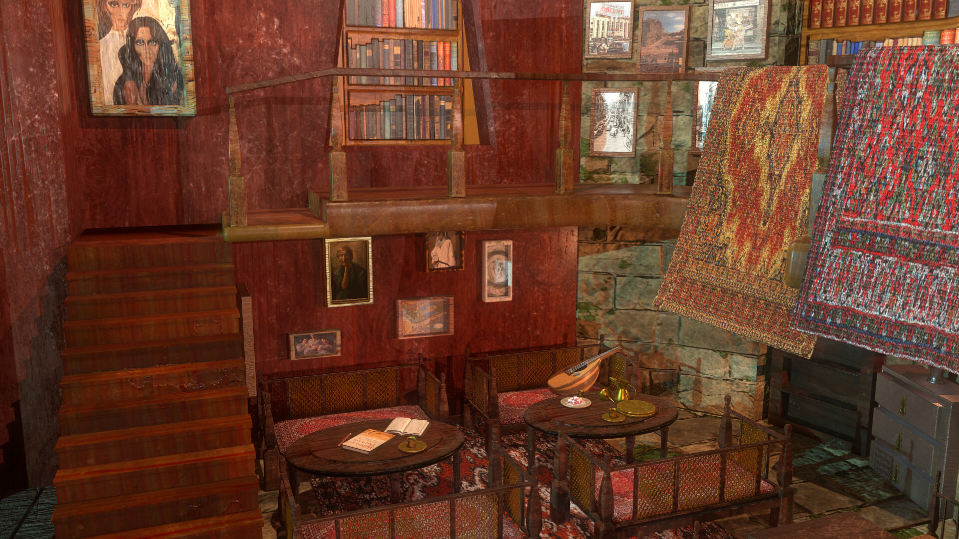 ArtStation - Sultan's Study Cafe