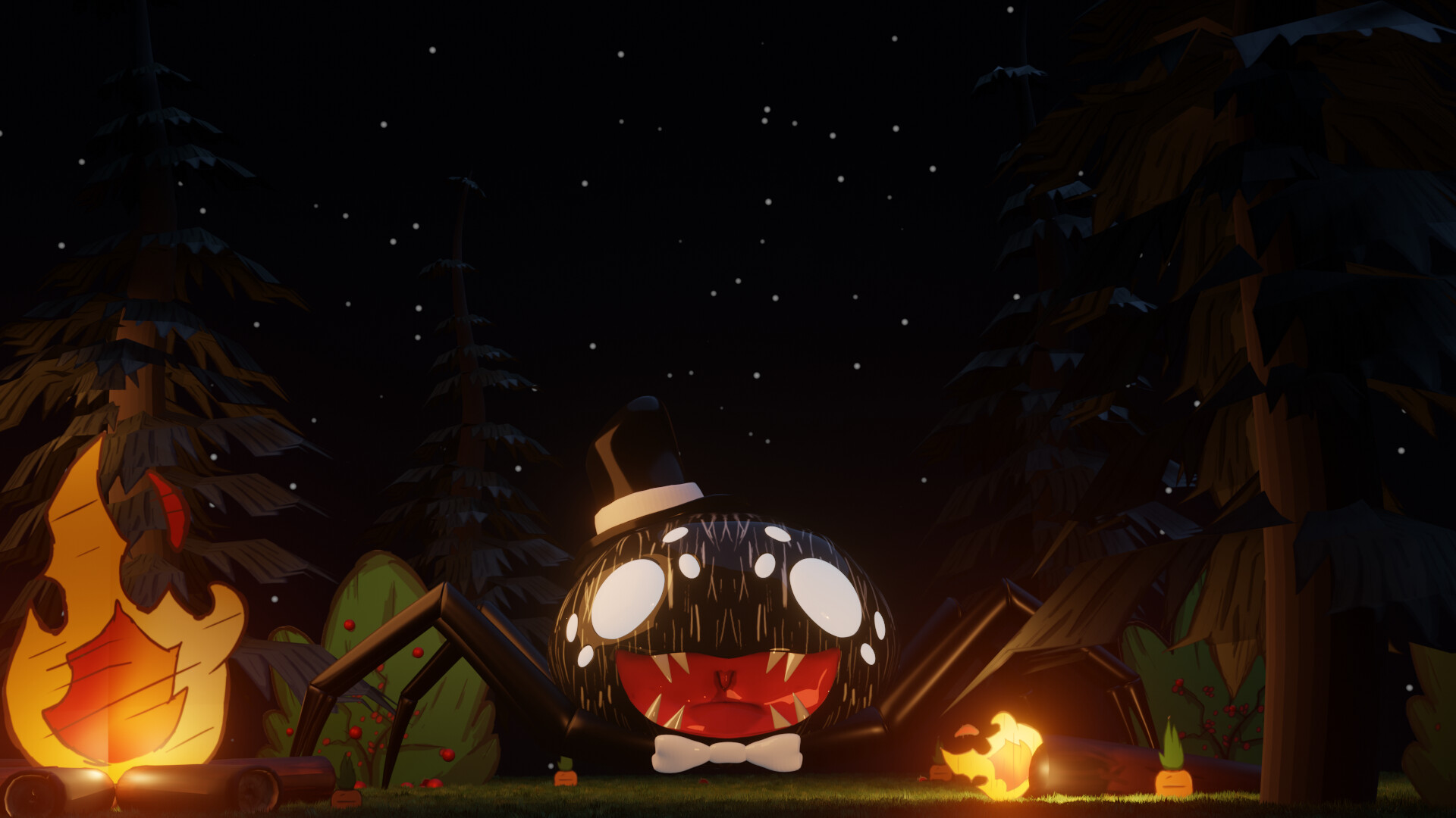 ArtStation - Gentle spider