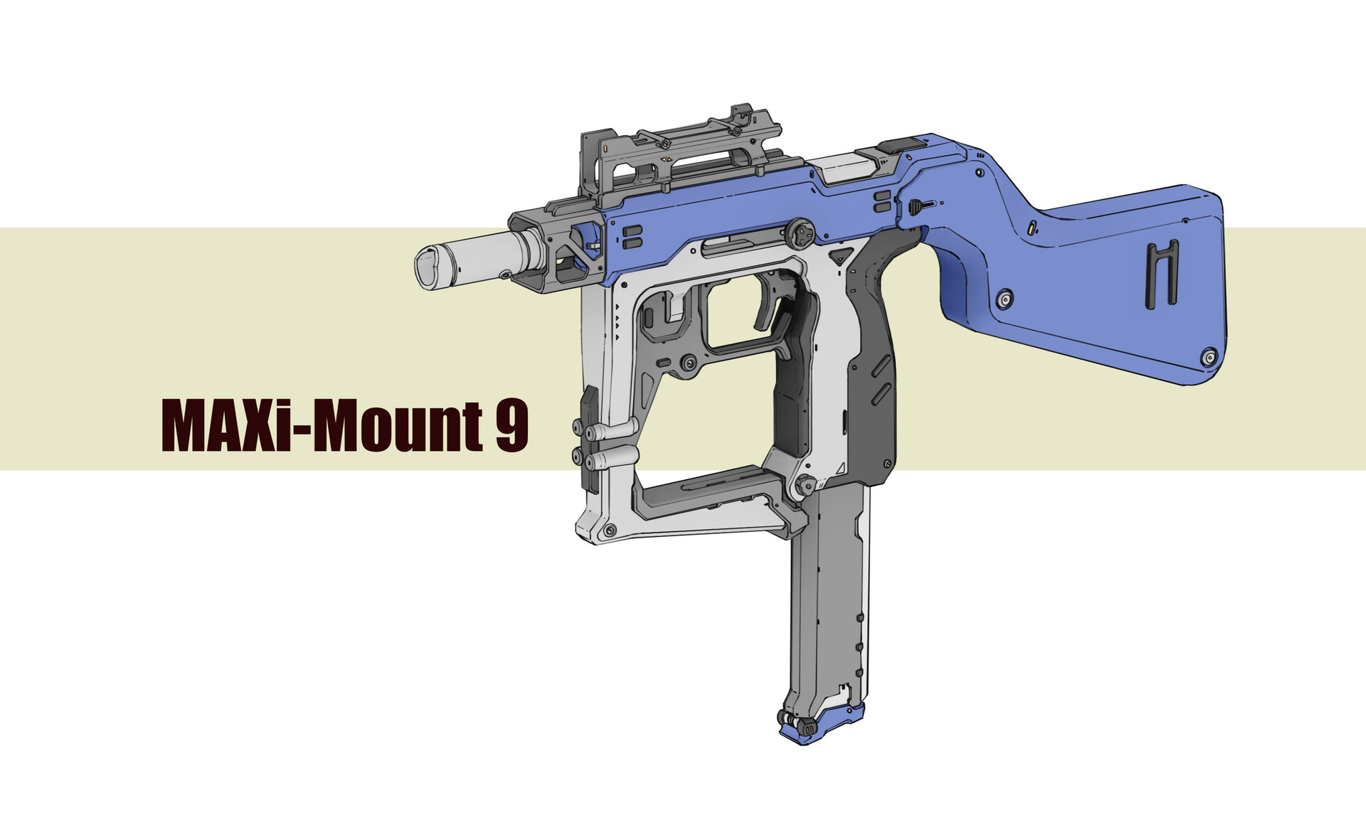 ArtStation - MAXi-Mount 9-WIP