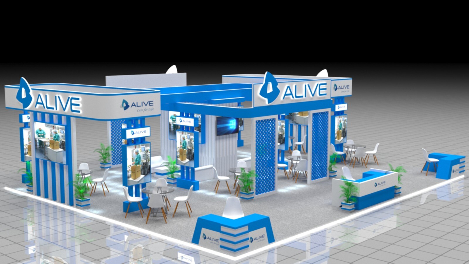 ArtStation - Exhibition Stall