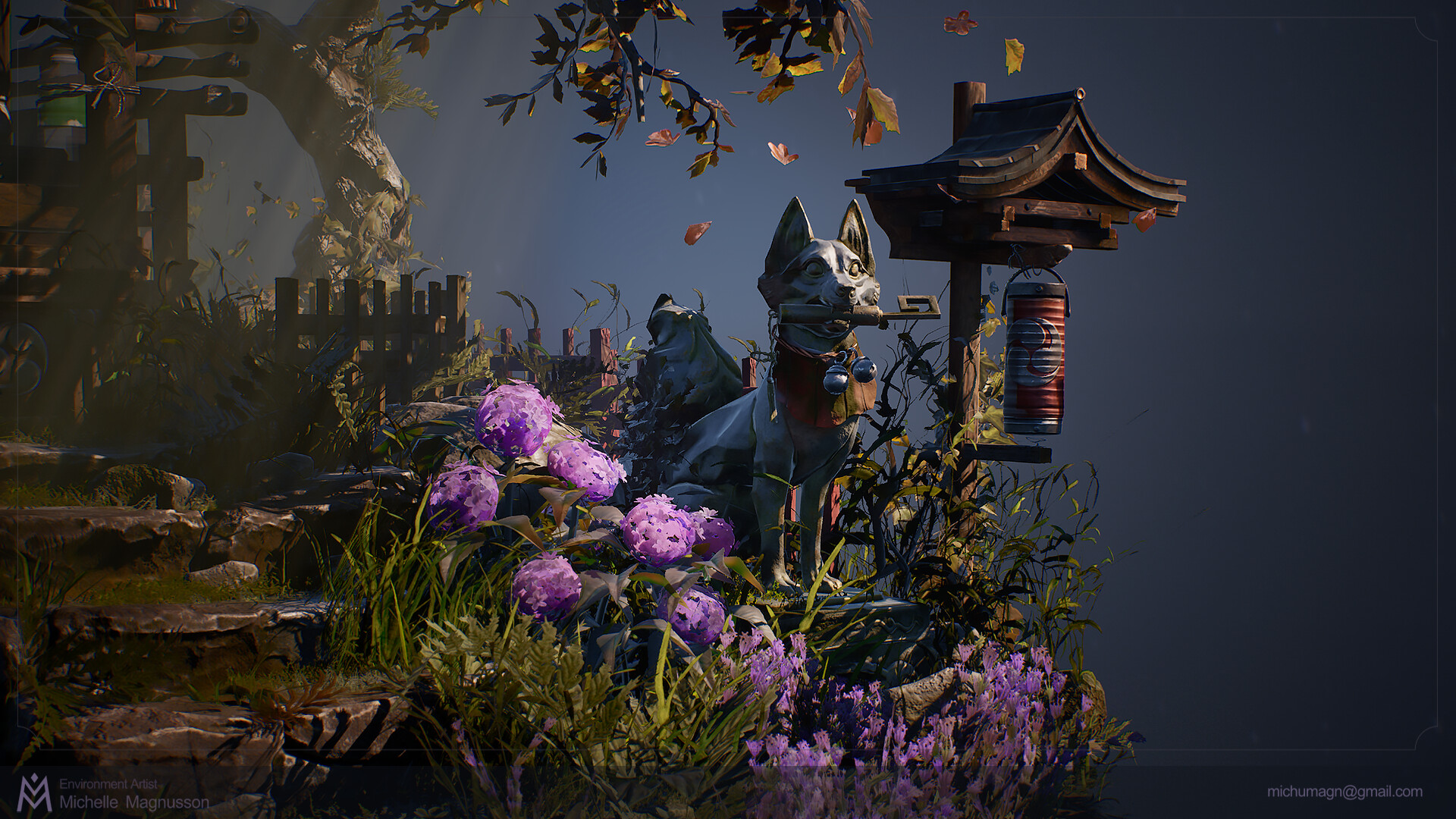 Michelle Magnusson - Inari Shrine Diorama