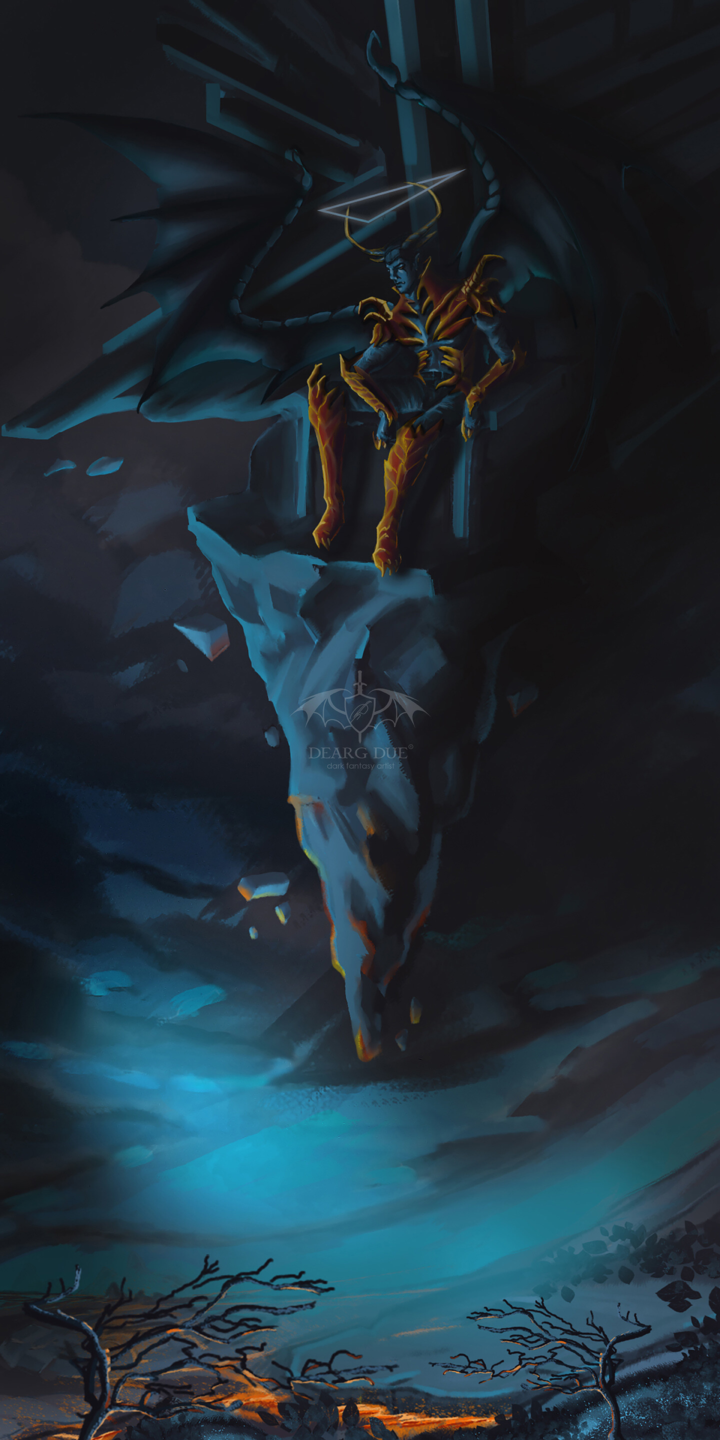 ArtStation - The celestial of hell
