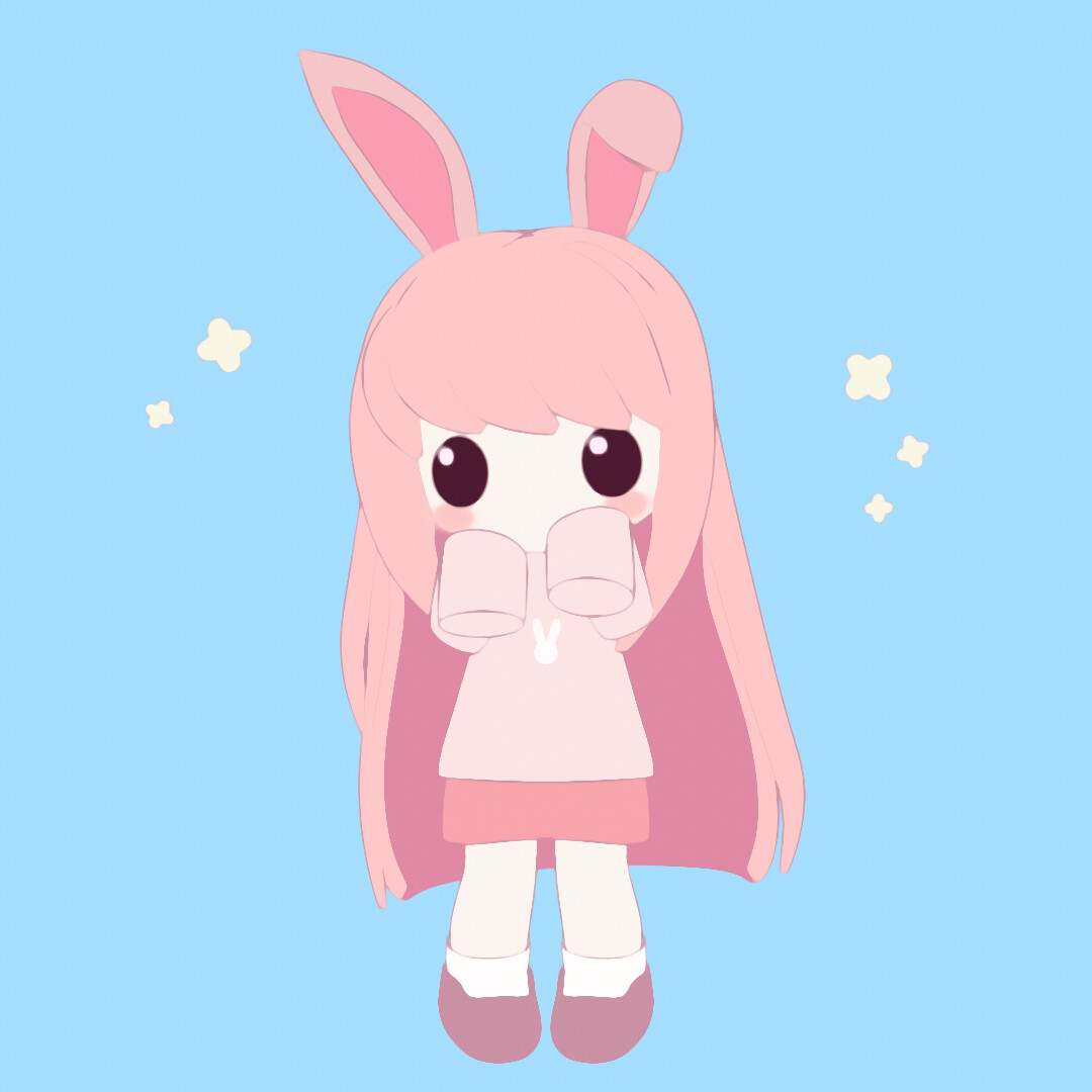 ArtStation - Bunny Girl Chibi
