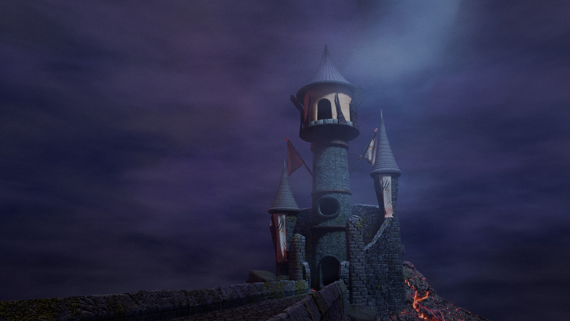 ArtStation - Haunted Castle