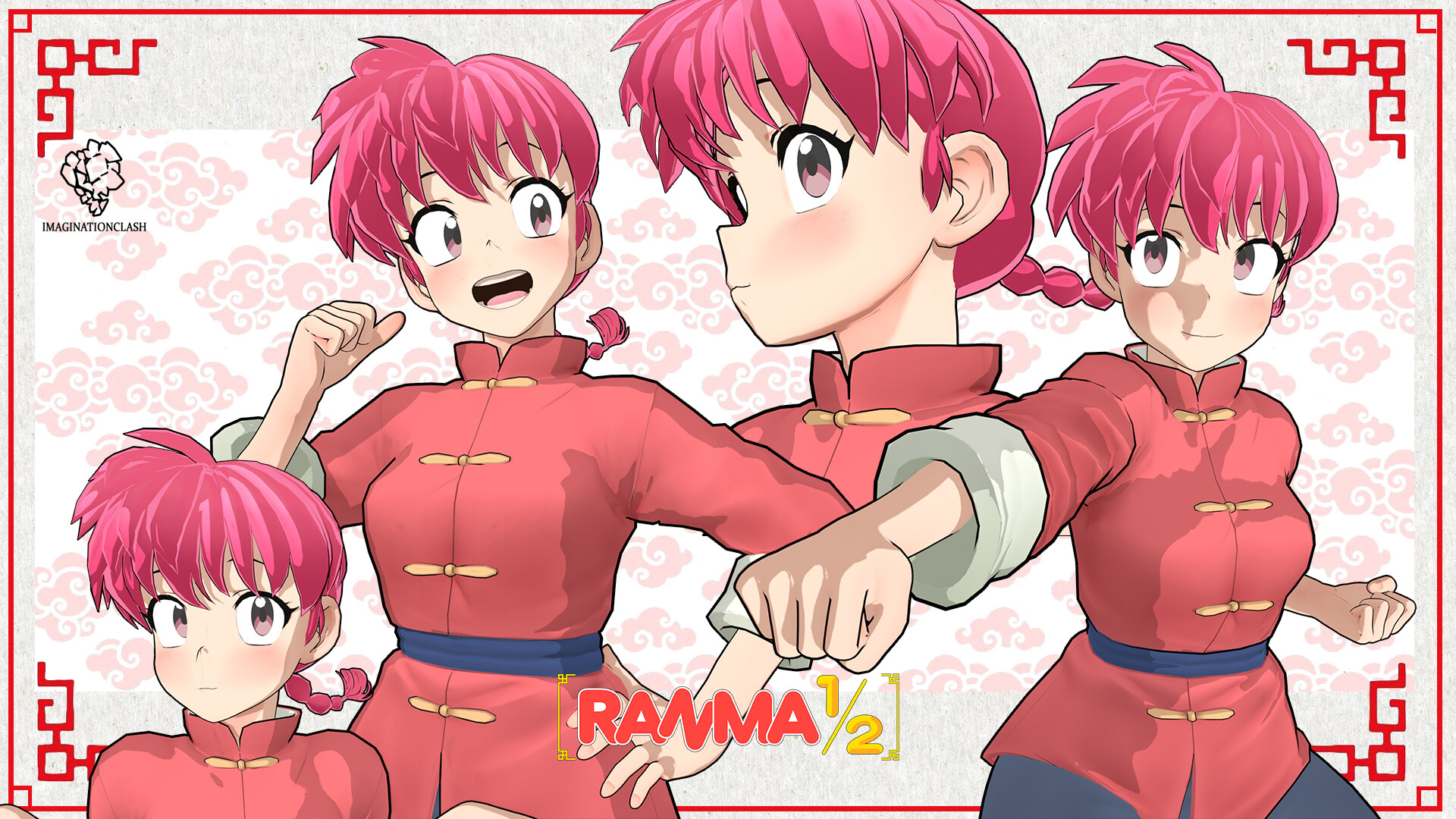 ArtStation - Ranma 3D female ver