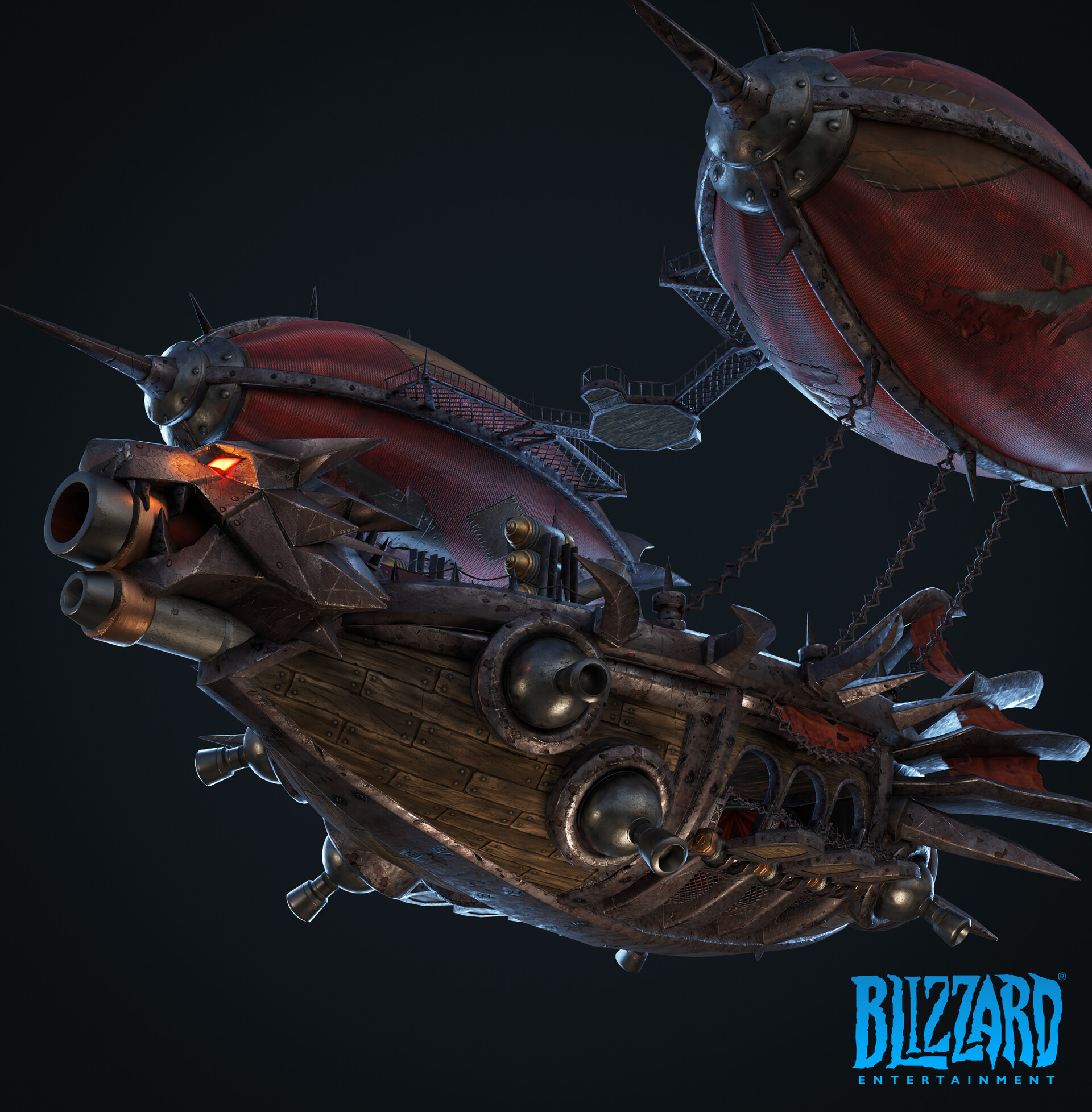 ArtStation - Horde Gunship - Fall of the Lich King Launch Trailer ...
