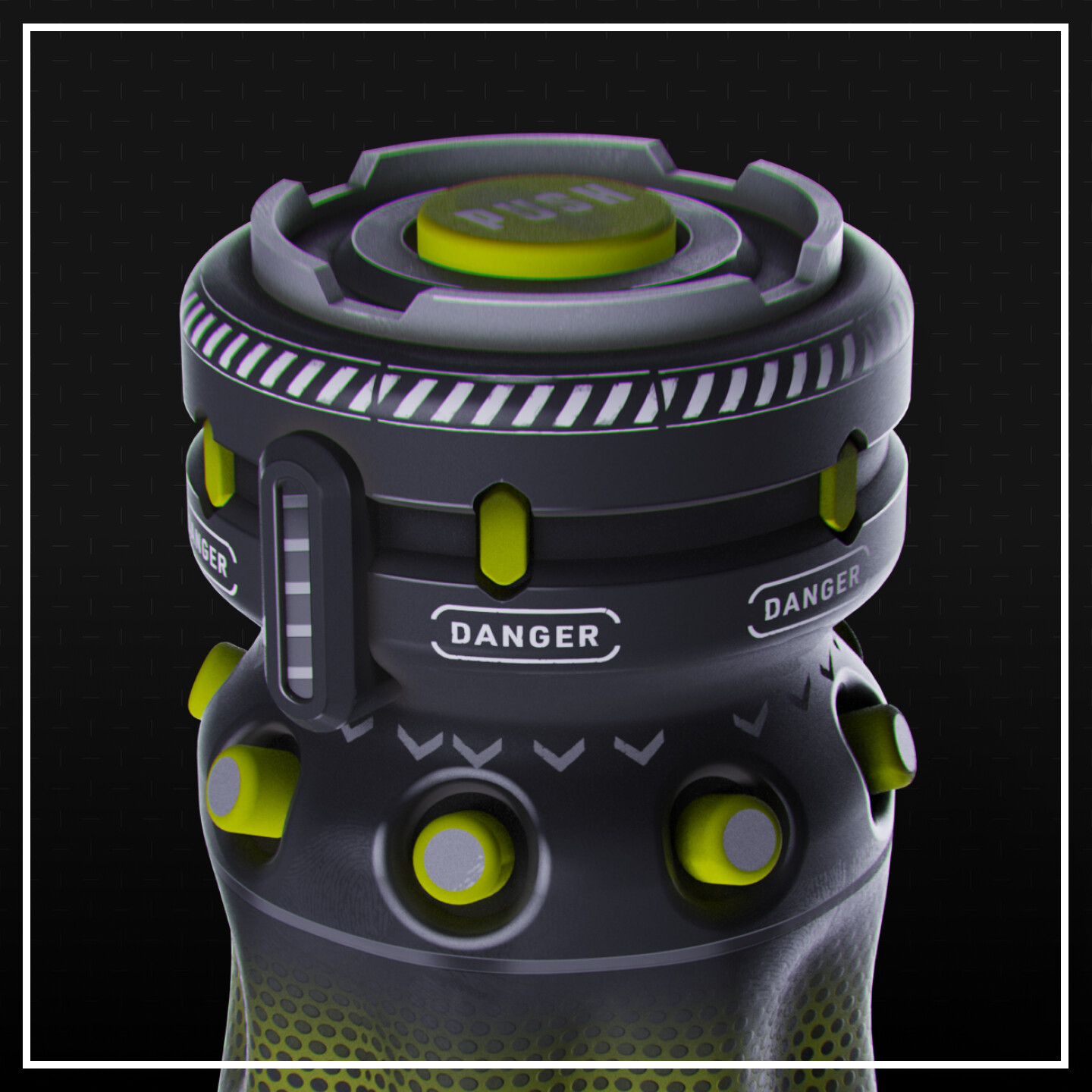 ArtStation - SCI-FI Grenade concept