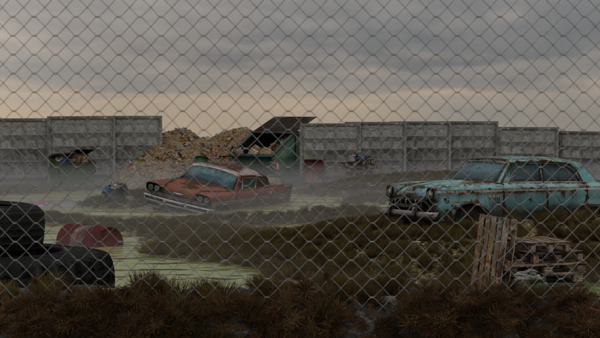 ArtStation - Thrown Town