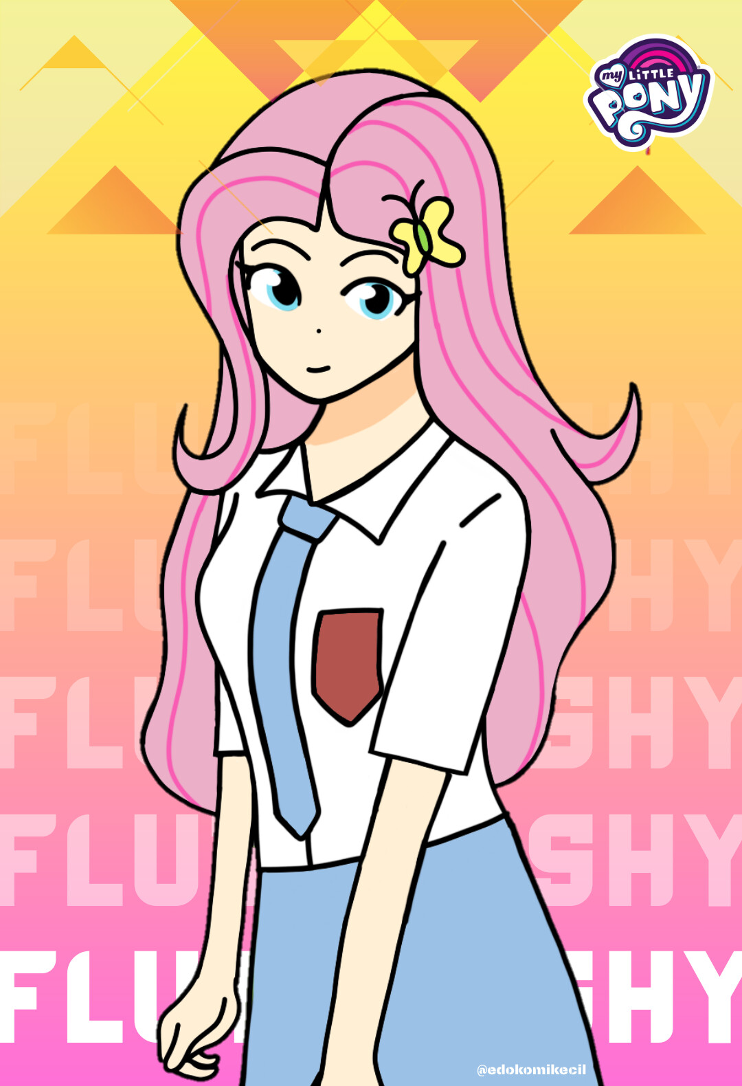 fluttershy human