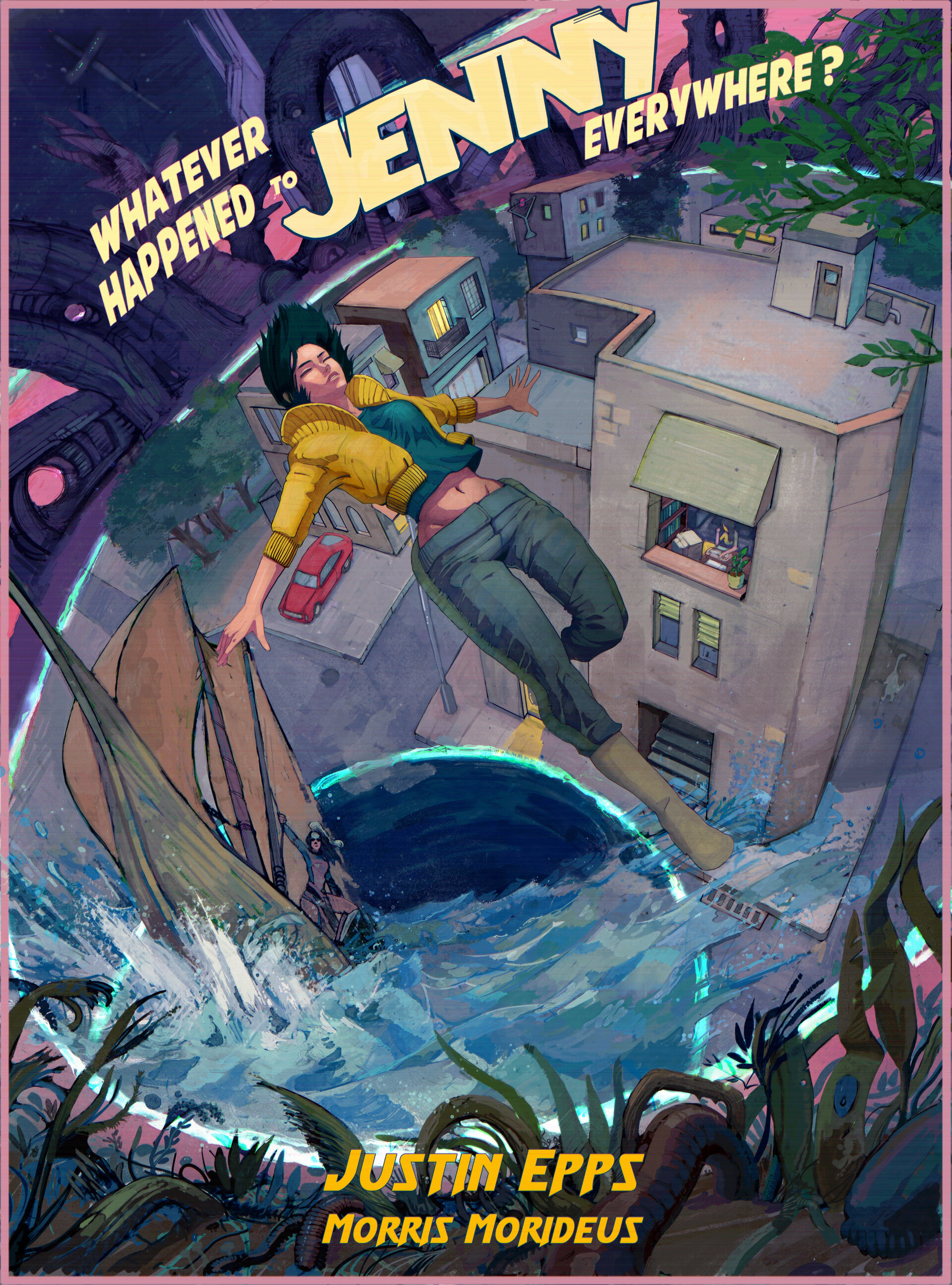 ArtStation - Comic book Cover "Whatever happened to Jenny Everywhere"