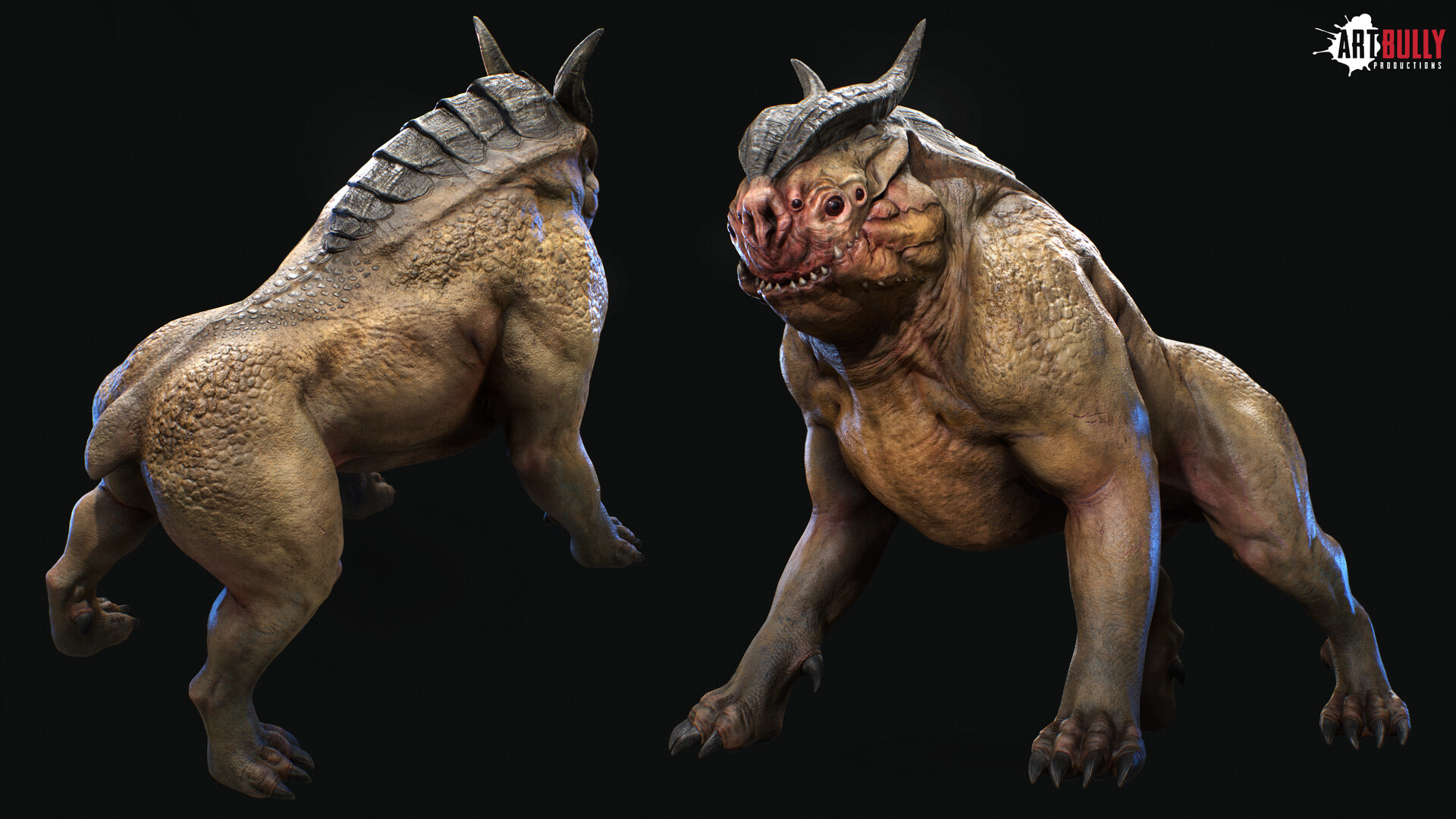 Art Bully Productions - Alien Dog Creature