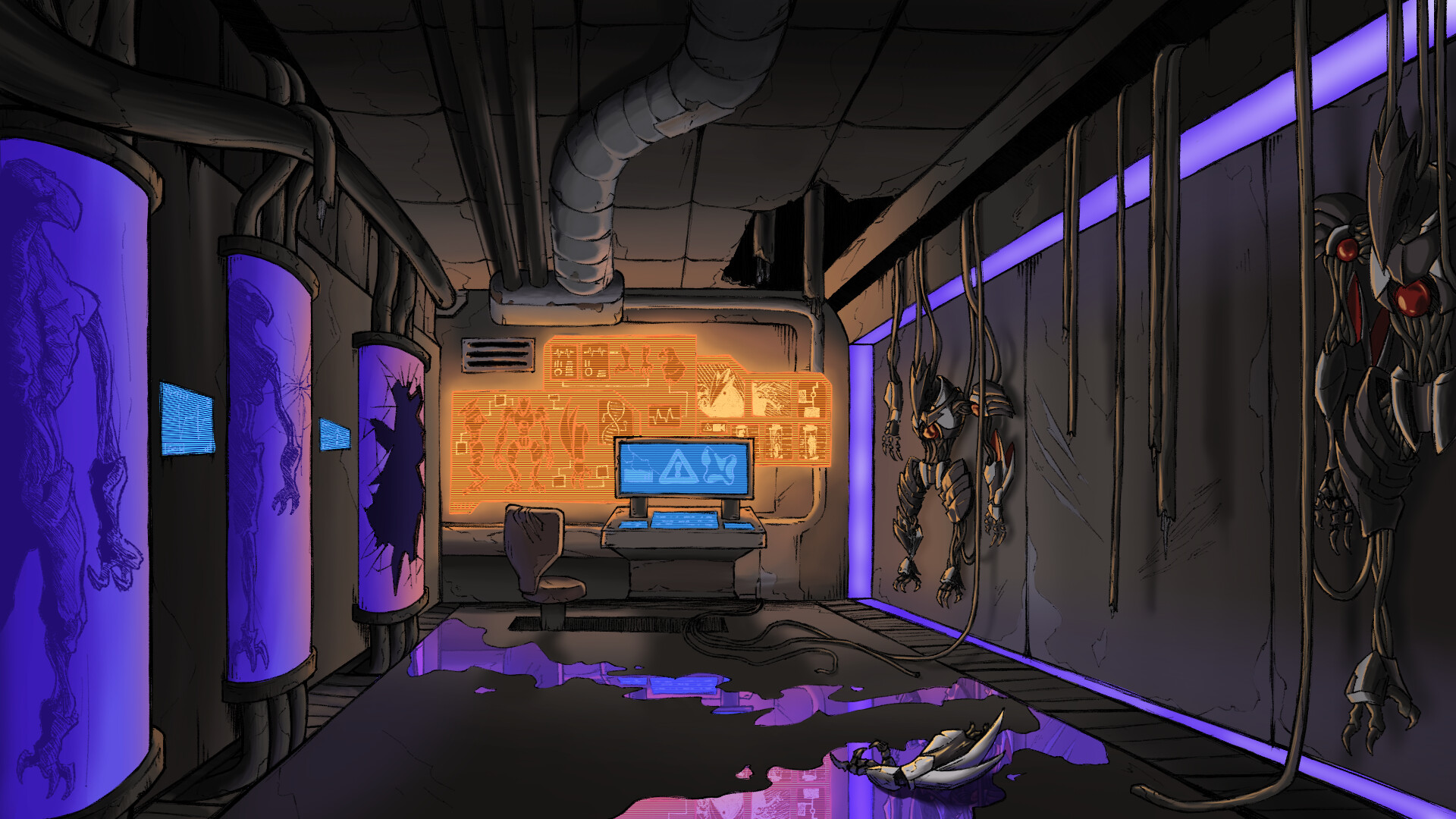 ArtStation - Dilapidated Laboratory