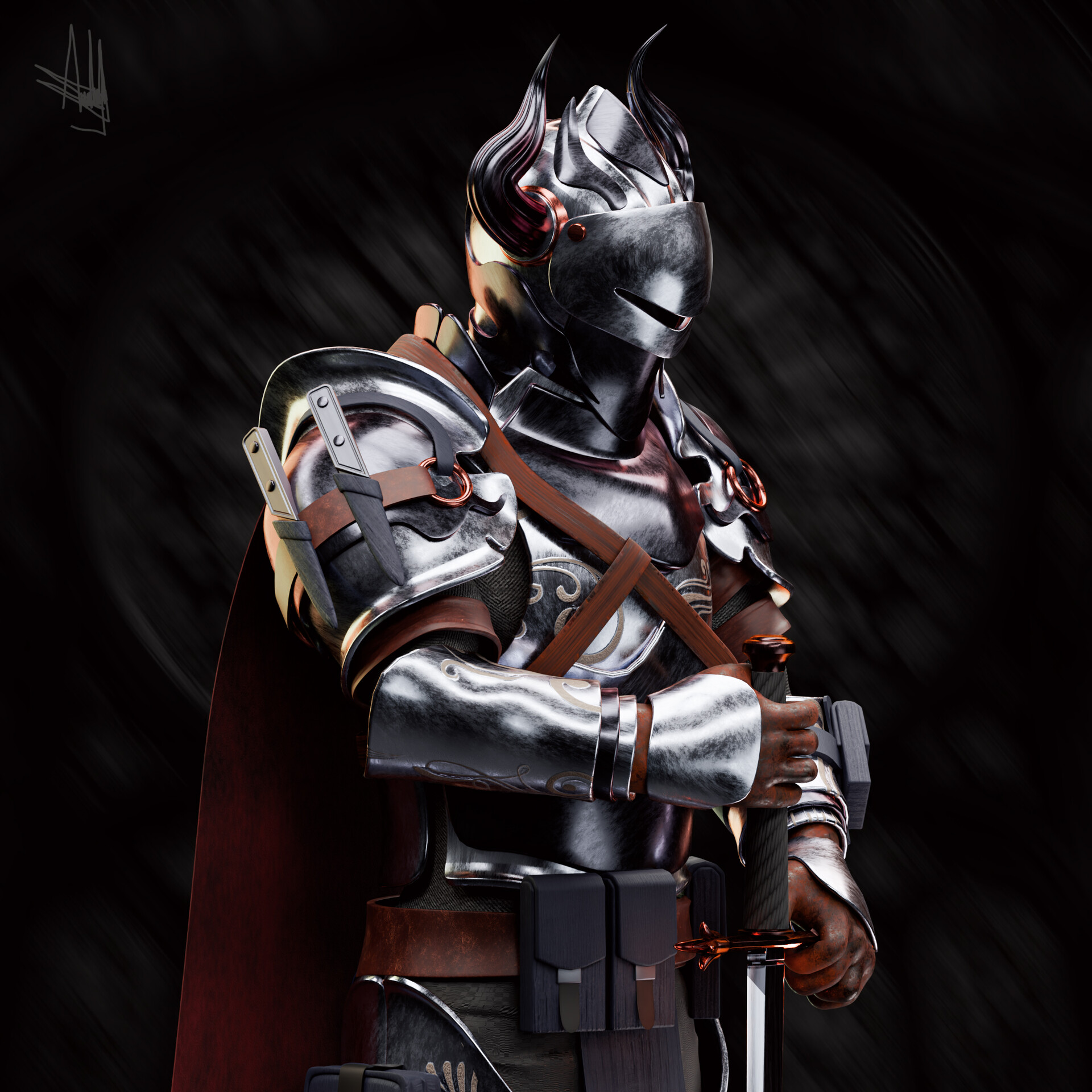 ArtStation - Knight Armor